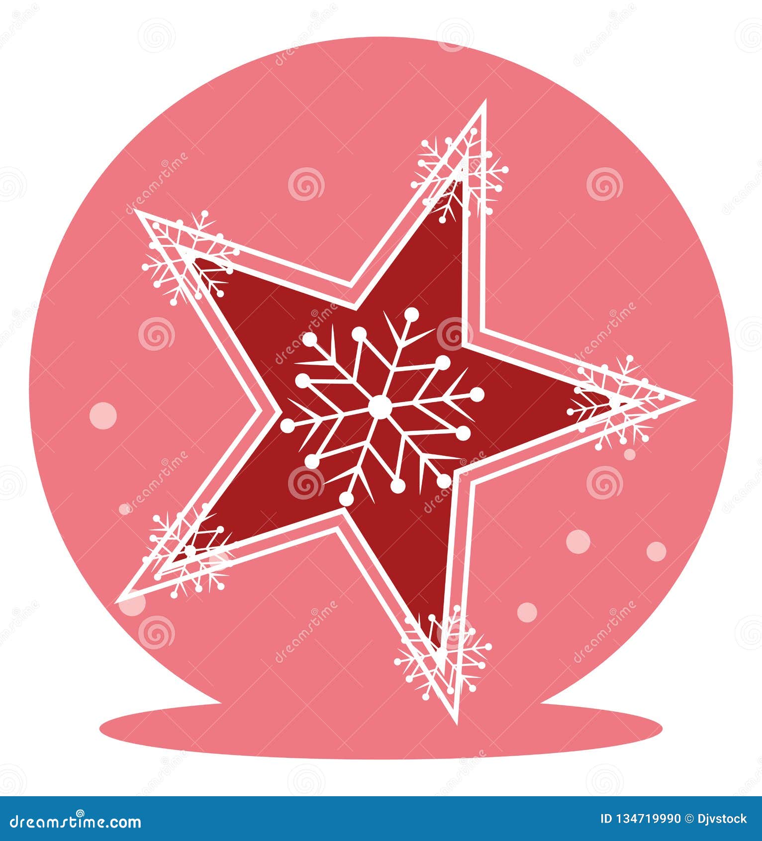 Decorative star design stock vector. Illustration of banner - 134719990