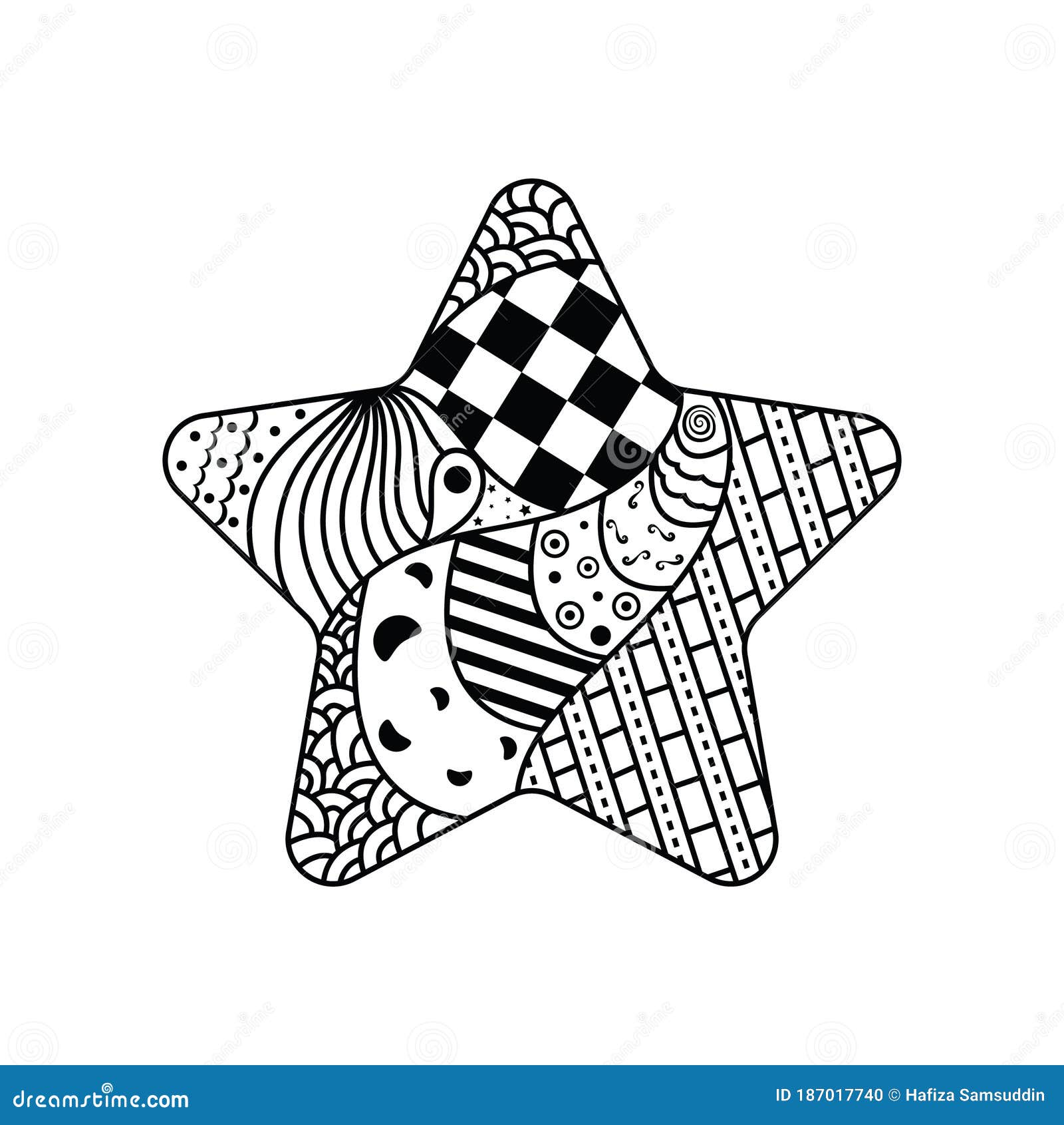 Decorative Star Design. Vector Illustration Decorative Design Stock ...