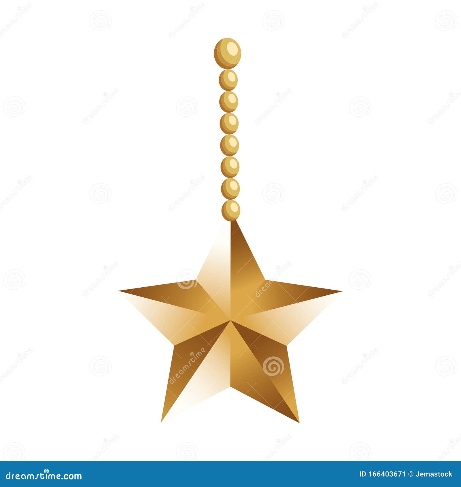 Decorative Star Hanging, Colorful Design Stock Vector - Illustration of ...