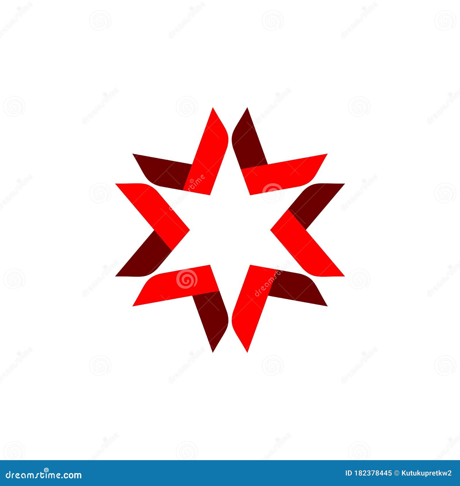 Decorative Star Logo Template Illustration Design. Vector EPS 10 Stock ...