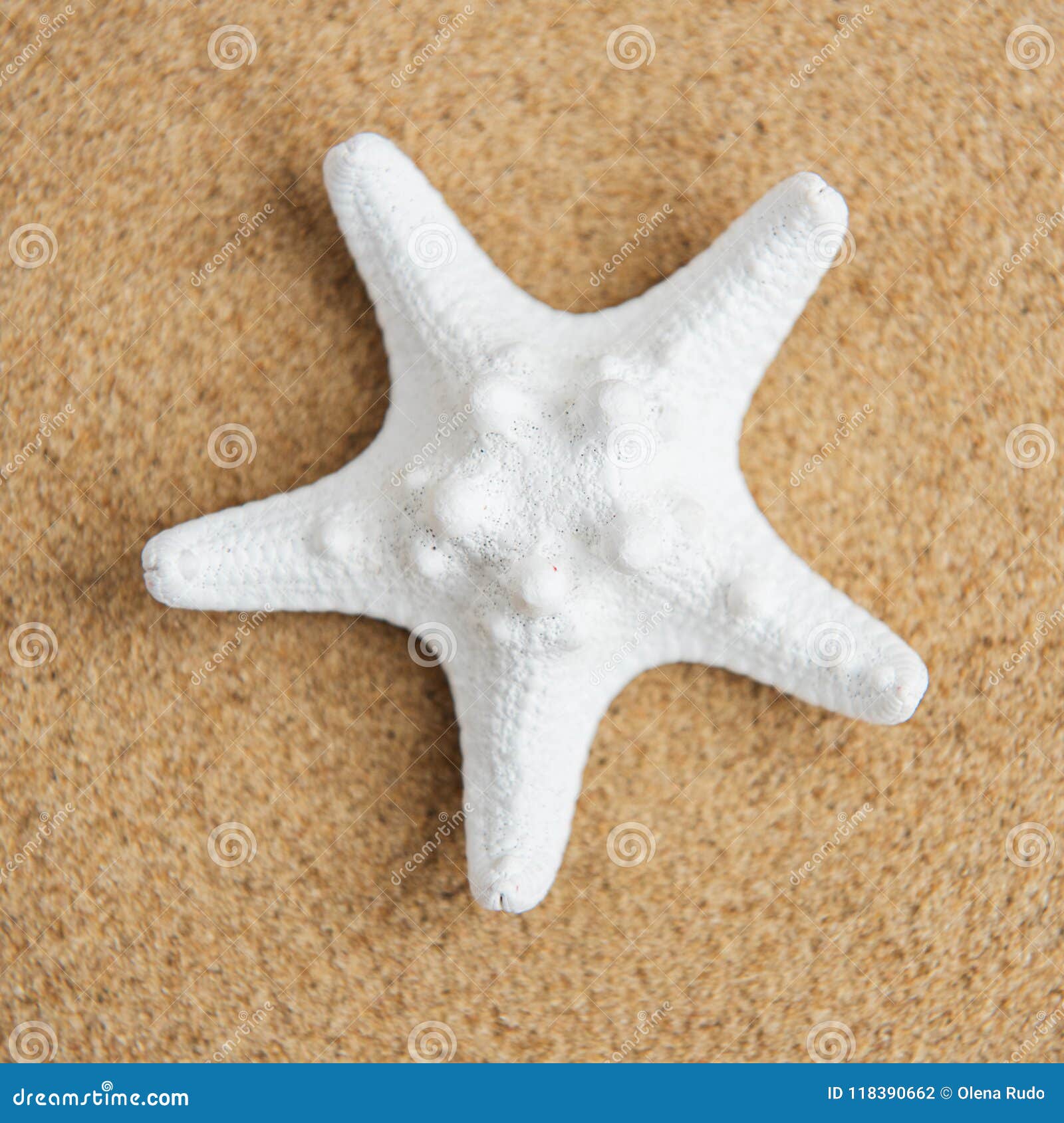 Decorative Starfish on a Sand Stock Photo - Image of copy, concept ...