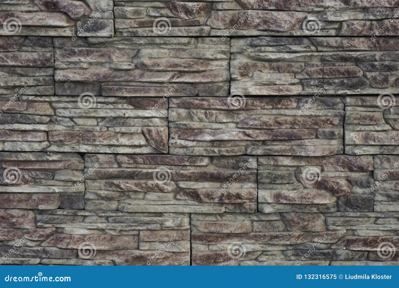 Decorative Stone Beautiful Background on the Wall Stock Image - Image ...