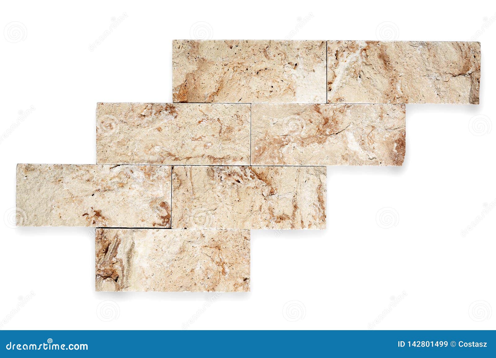 Decorative stone bricks stock image. Image of sample - 142801499