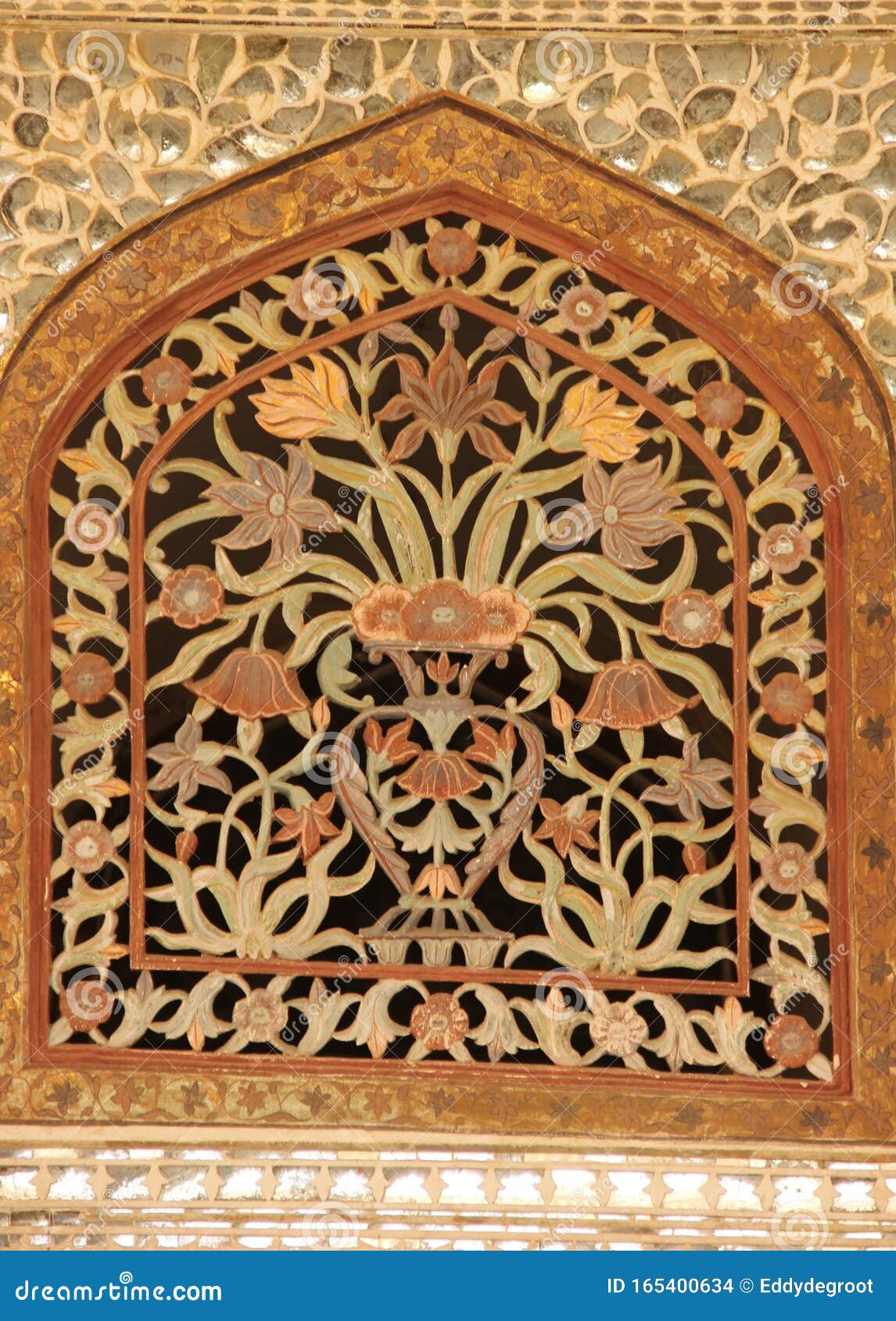 A Decorative Stone Inlay Panel Stock Photo - Image of facade, decor ...