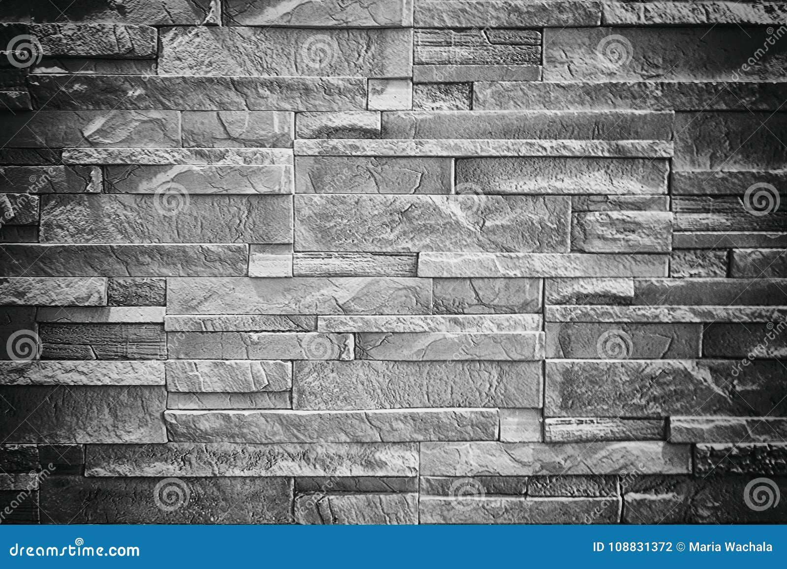 Decorative Stone Wall Background Stock Photo - Image of background ...