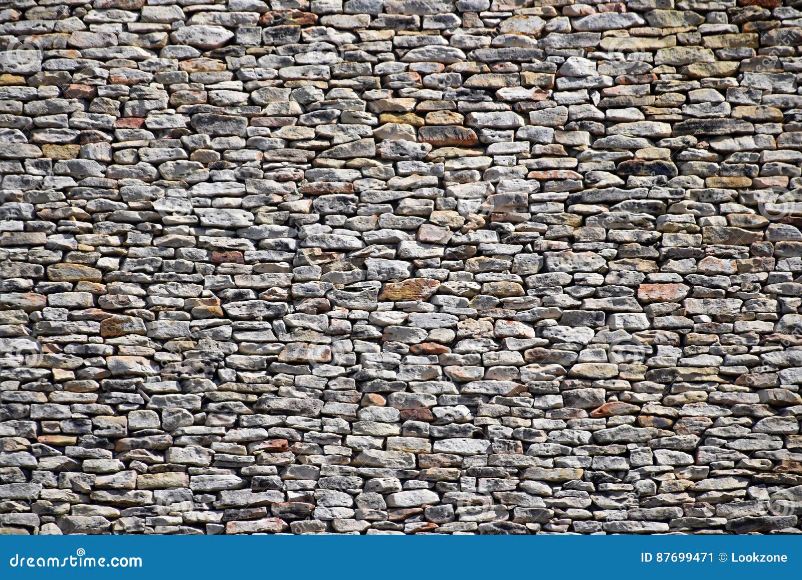 Decorative Stone Wall Background Stock Image - Image of allover ...