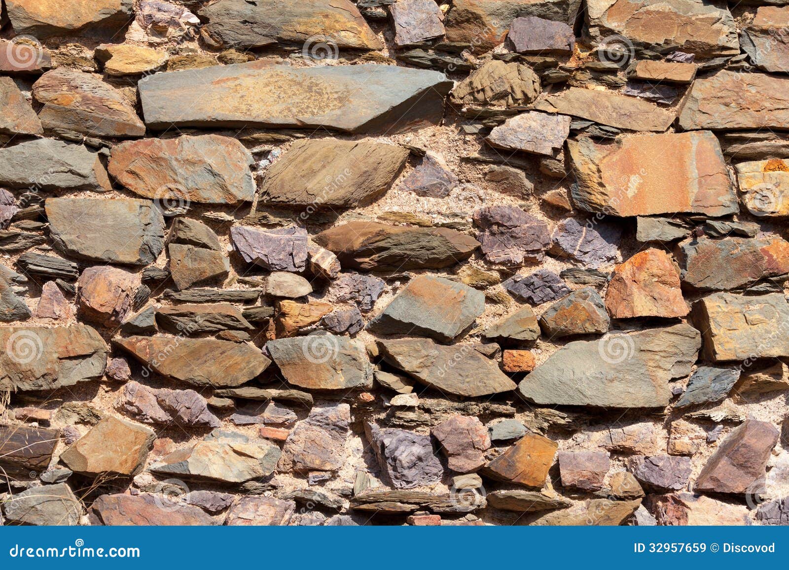 Decorative Stone Wall Royalty Free Stock Images - Image: 32957659