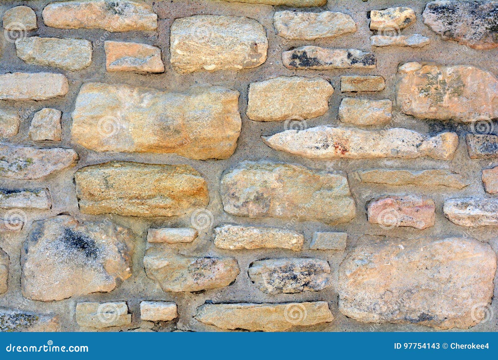 Decorative Stone Wall Texture Background Natural Color. Stock Image ...
