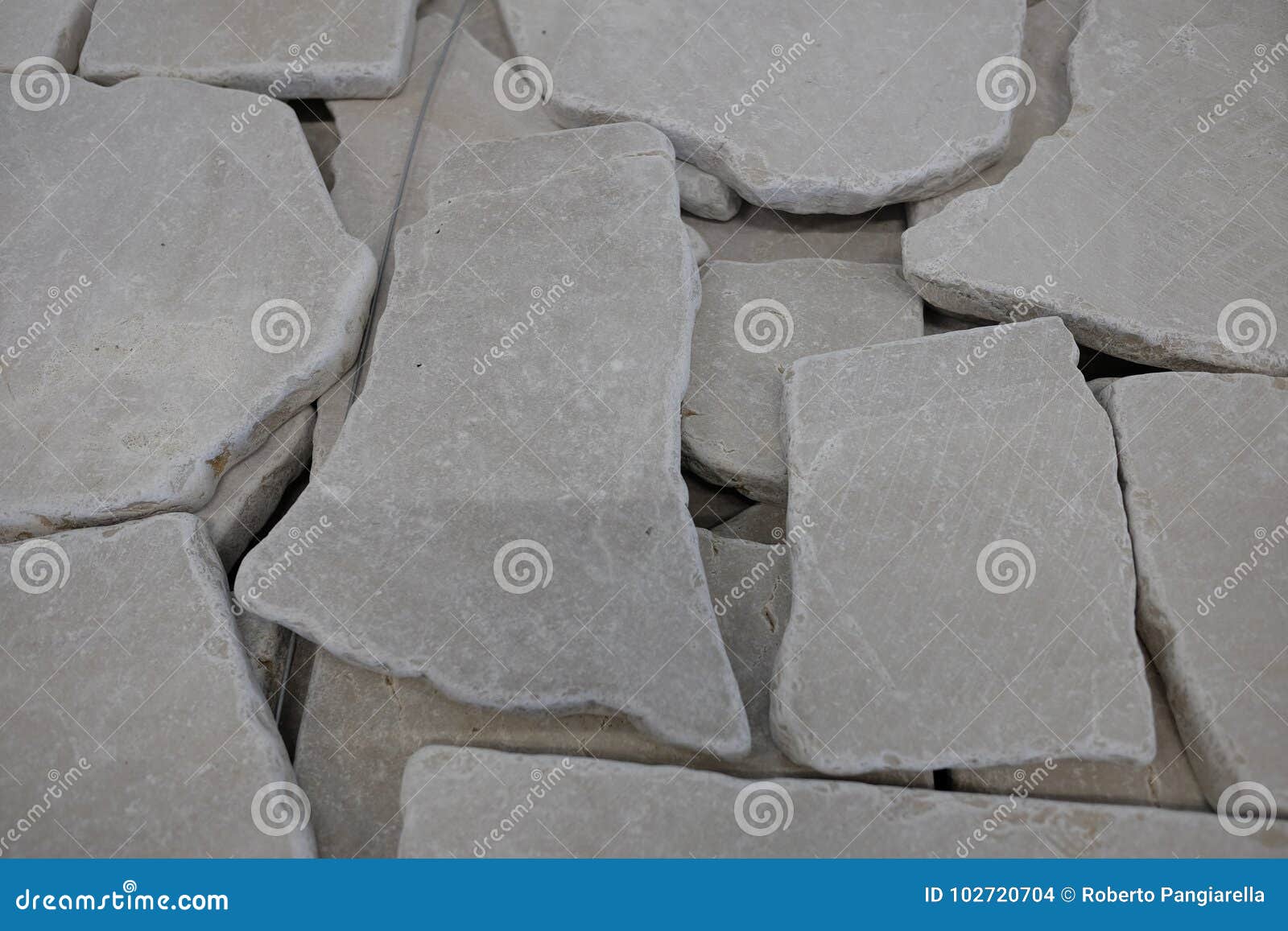 Decorative Stones on Display Stock Photo - Image of natural, texture ...