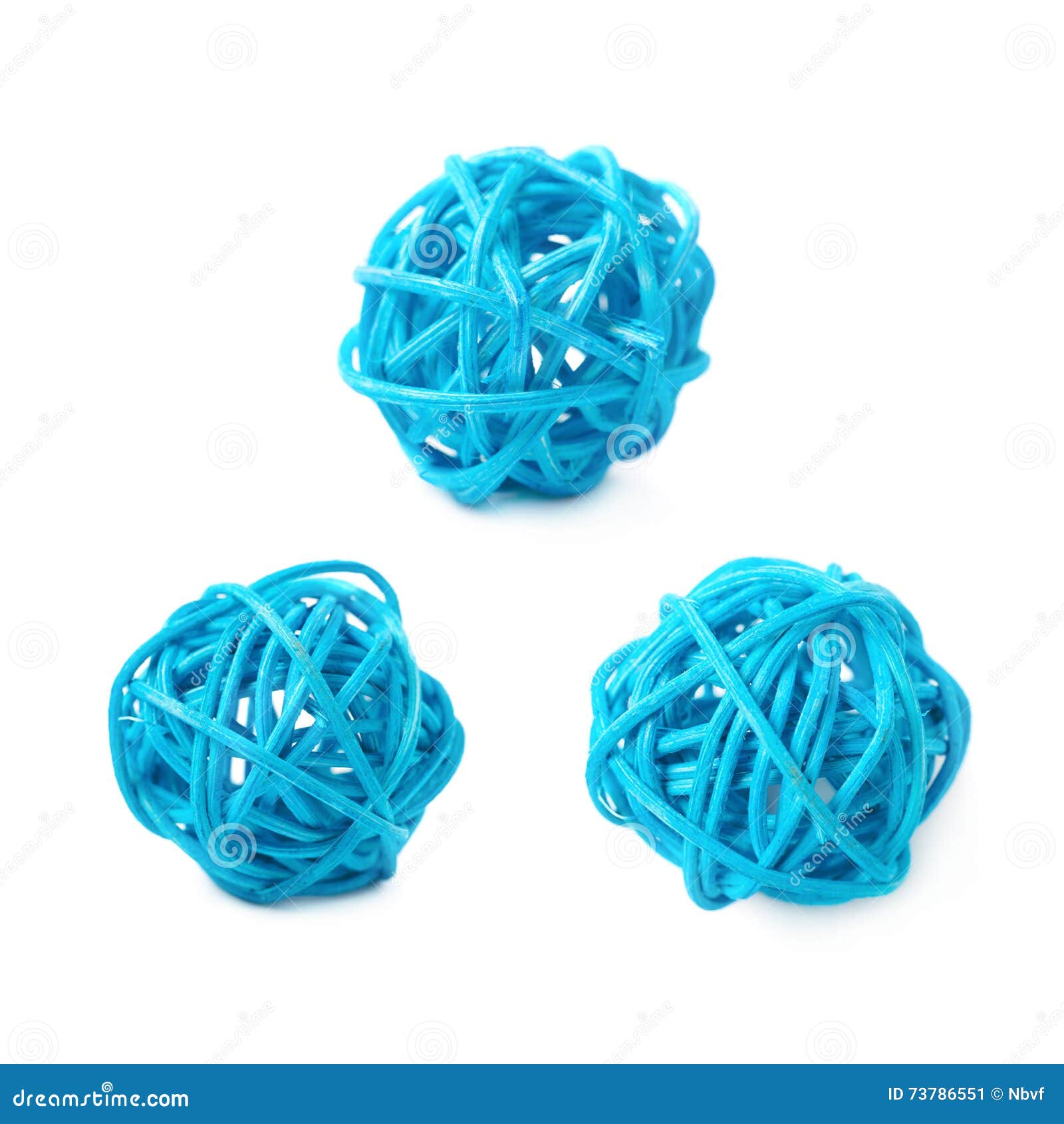Decorative Straw Ball Isolated Stock Image - Image of ornament ...