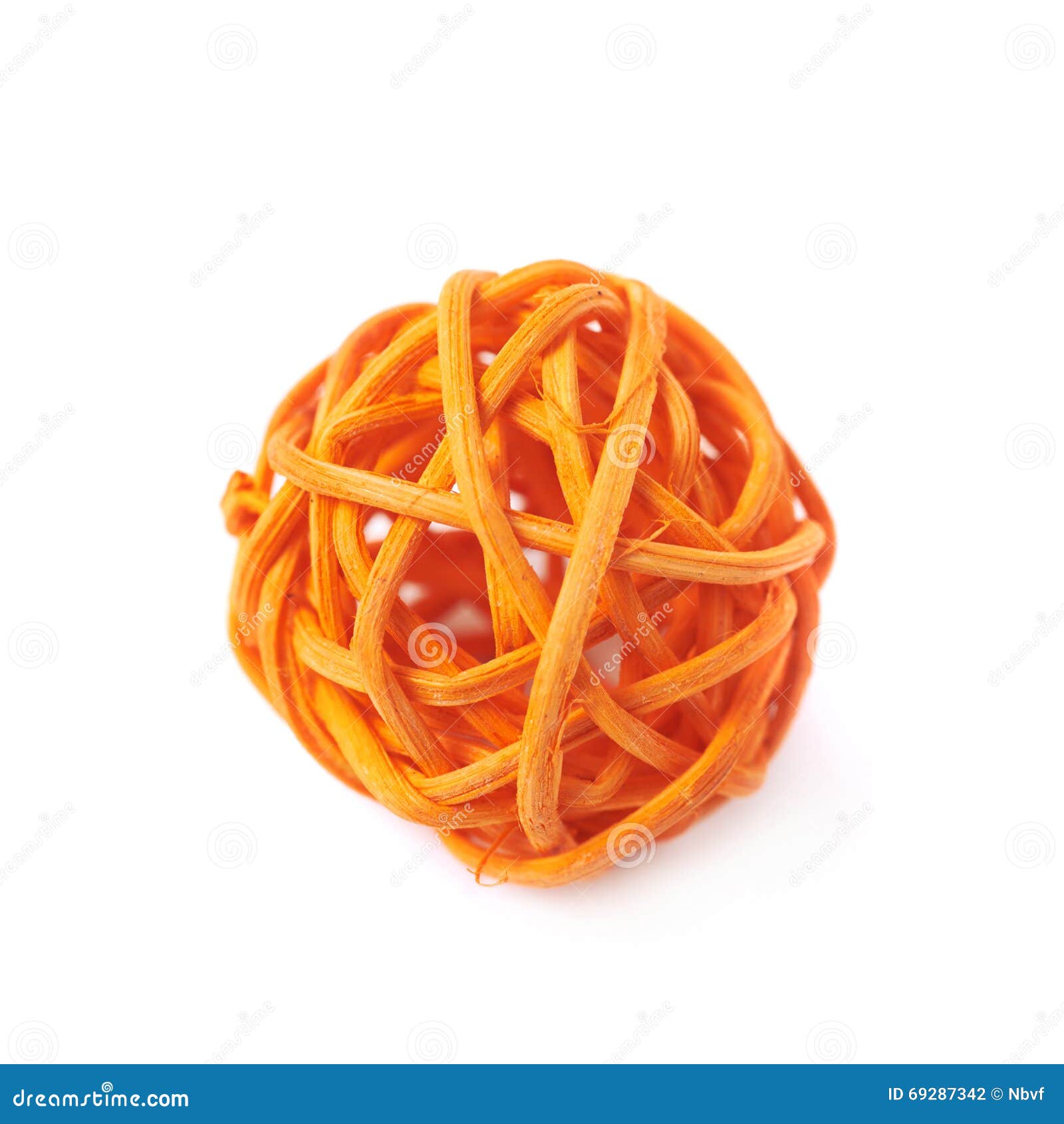 Decorative straw ball stock photo. Image of straw, design - 69287342