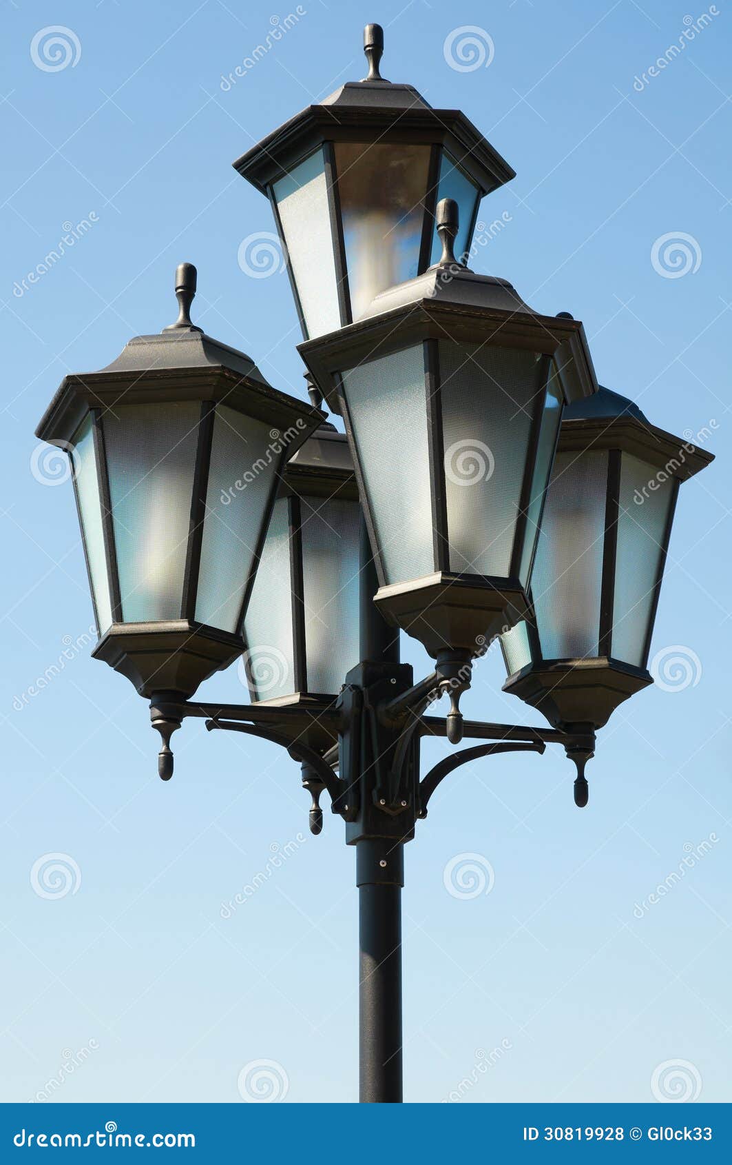 Decorative Street Lamps Stock Photography | CartoonDealer.com #2051420