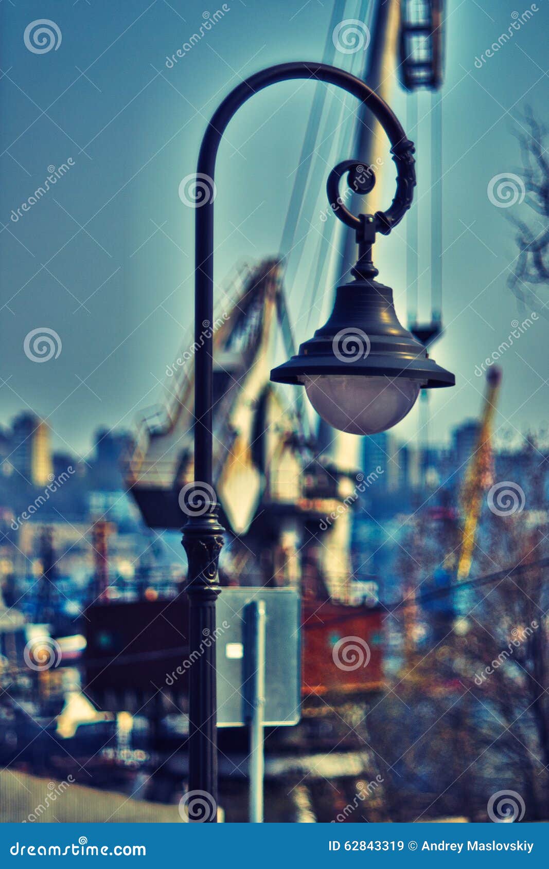Decorative Street Lights 020 Stock Image - Image of street, group: 62843319