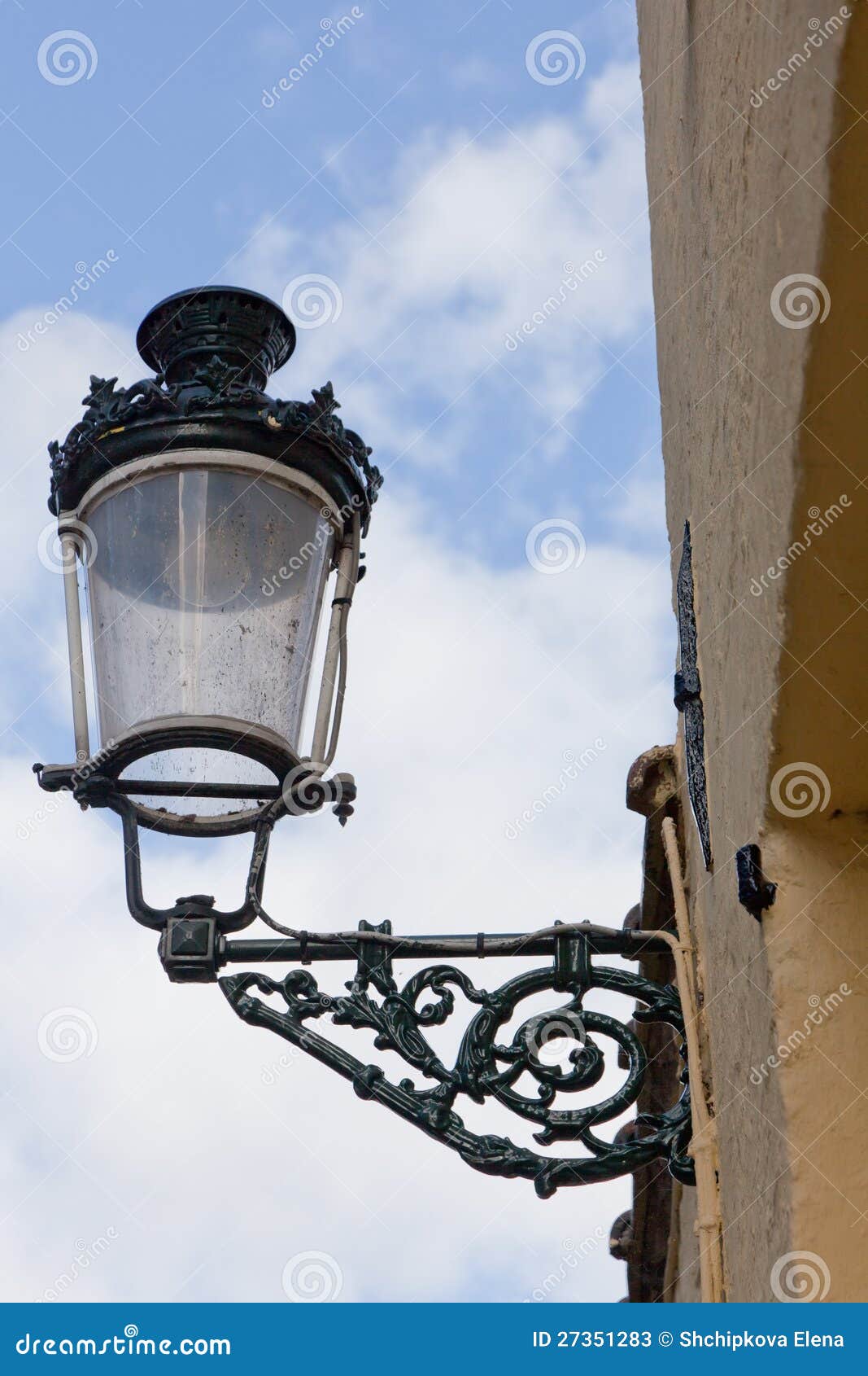 Decorative streetlight stock image. Image of decorative - 27351283