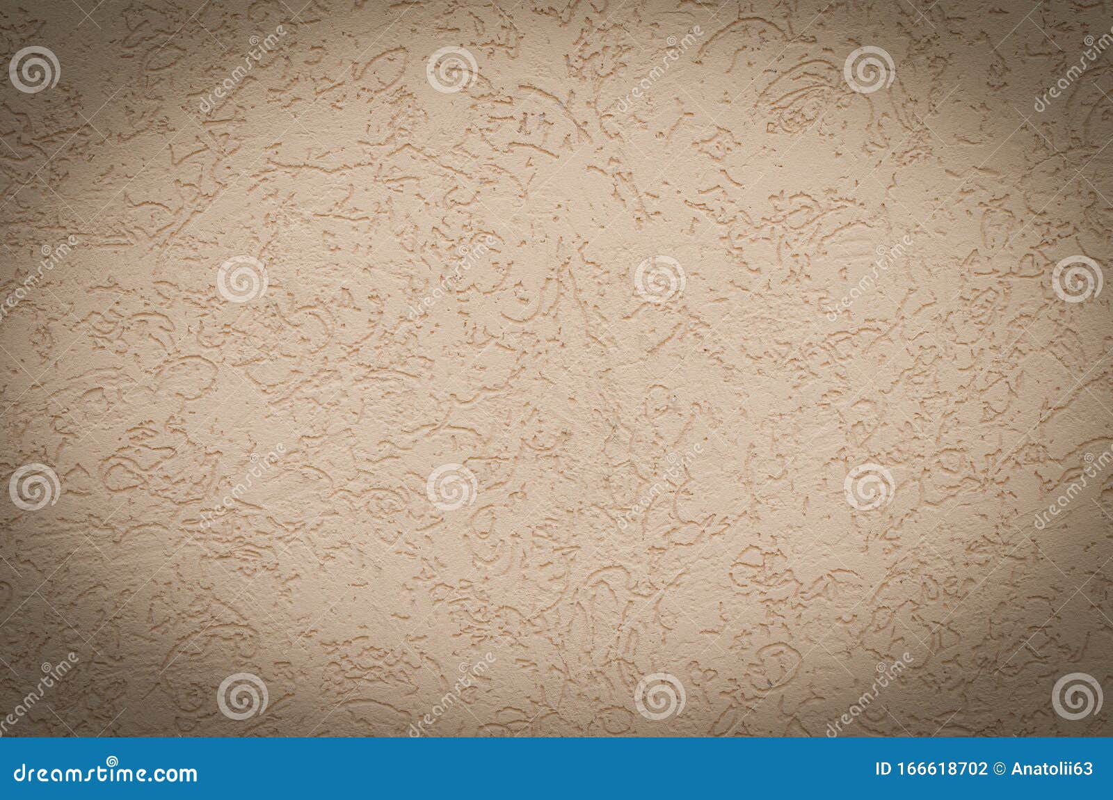 Decorative Stucco Wall of the House Stock Photo - Image of blue, brown ...