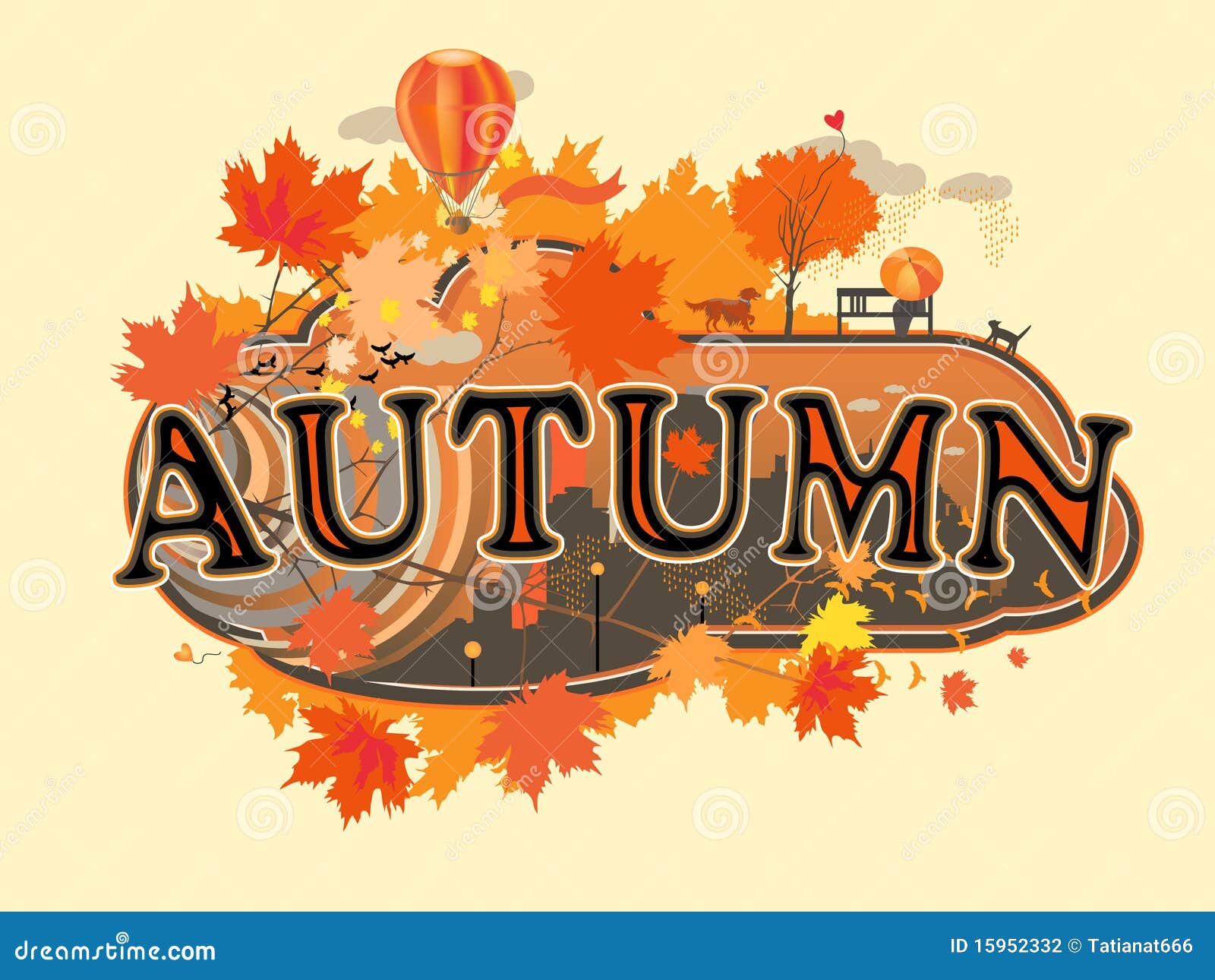 Decorative stylized title stock illustration. Illustration of stylized ...