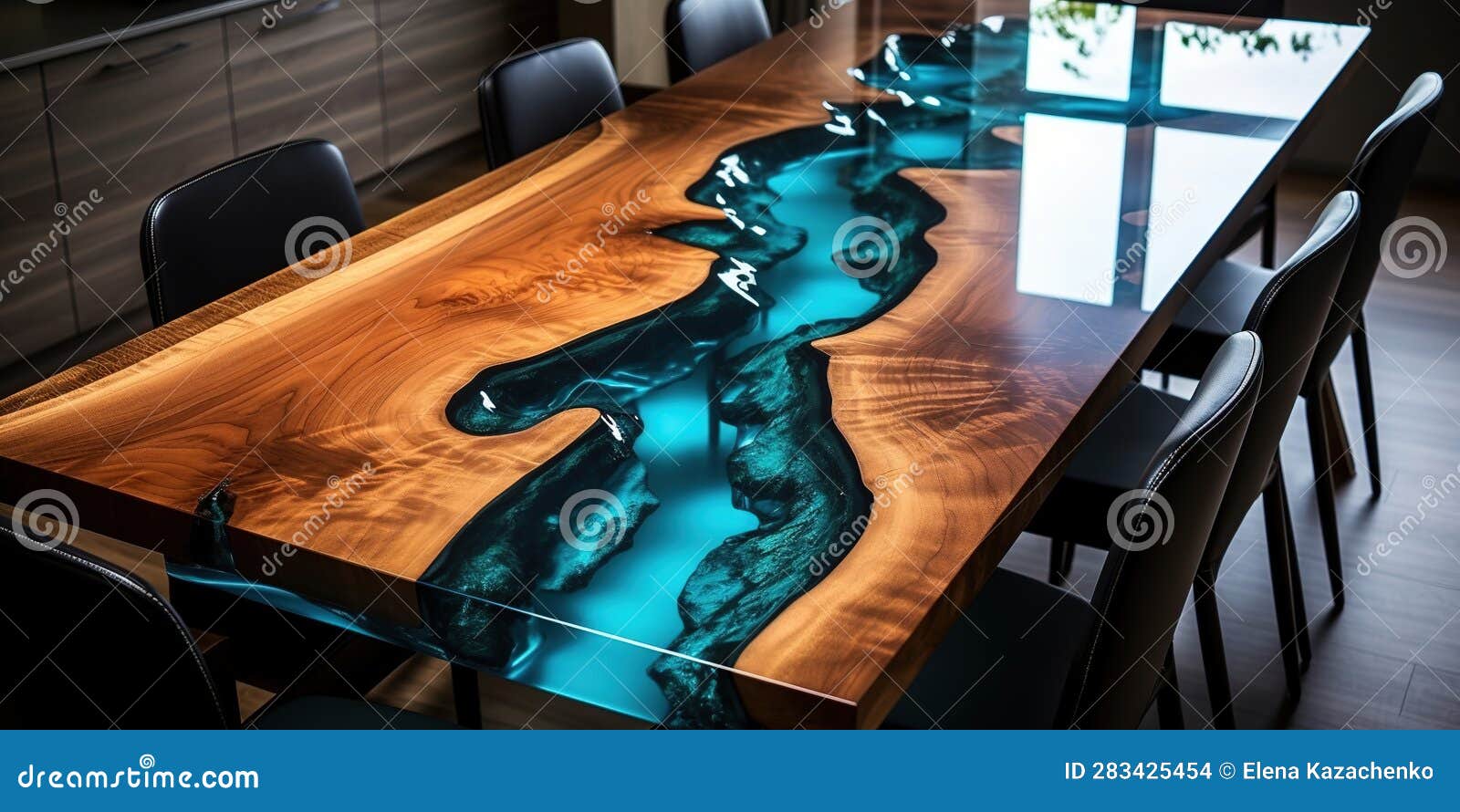 Table Epoxy Tables Stock Illustration | CartoonDealer.com #313795729