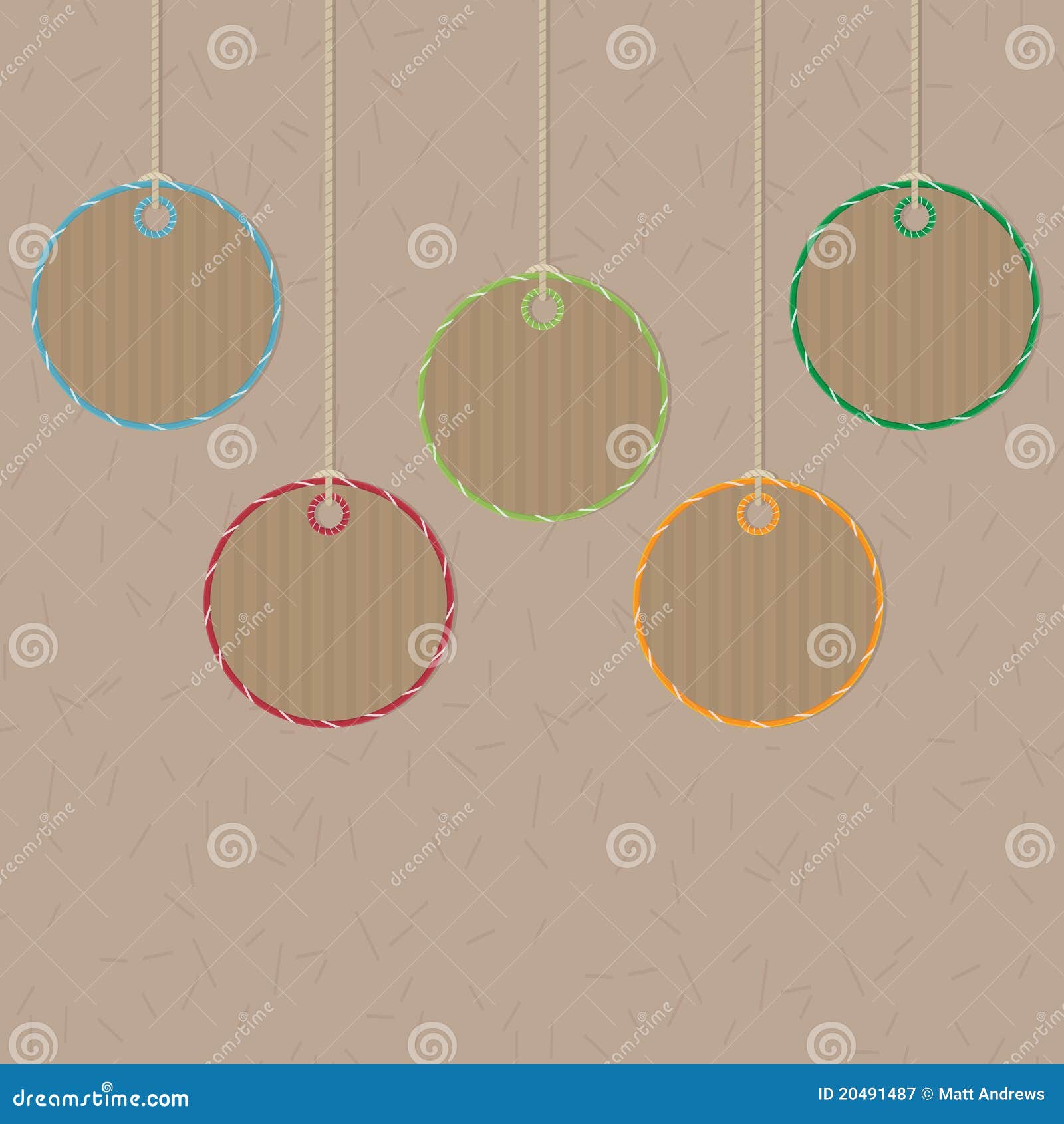 Decorative tags stock vector. Illustration of background - 20491487