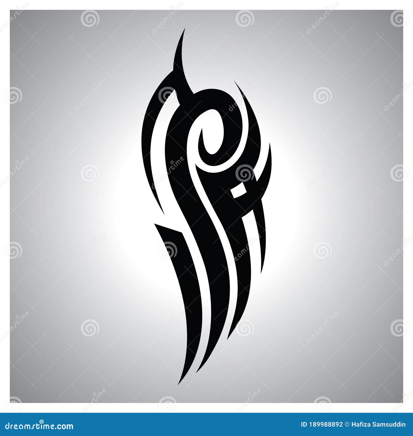 Decorative Tattoo Design. Vector Illustration Decorative Design Stock ...