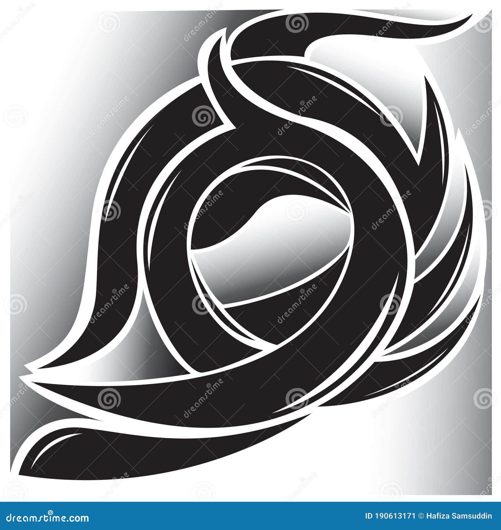 Decorative Tattoo Design. Vector Illustration Decorative Design Stock ...