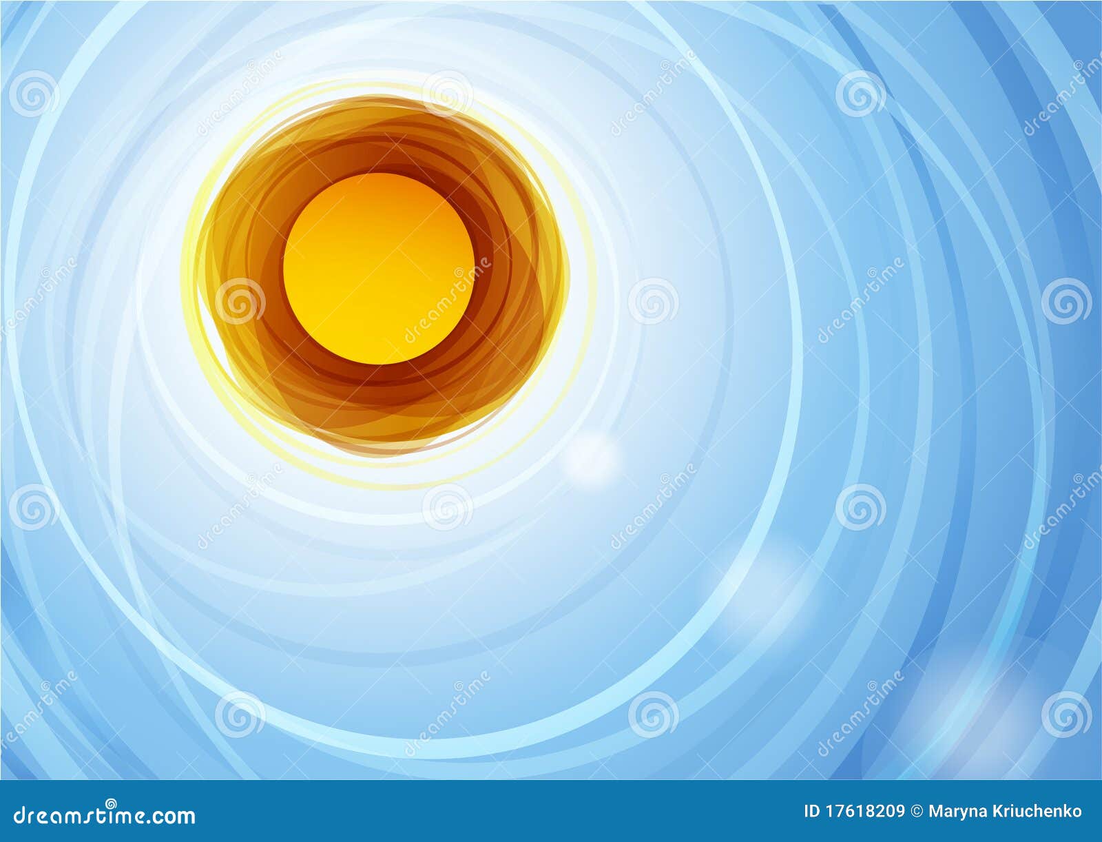 Decorative Texture of a Stylized Sun Stock Vector - Illustration of ...