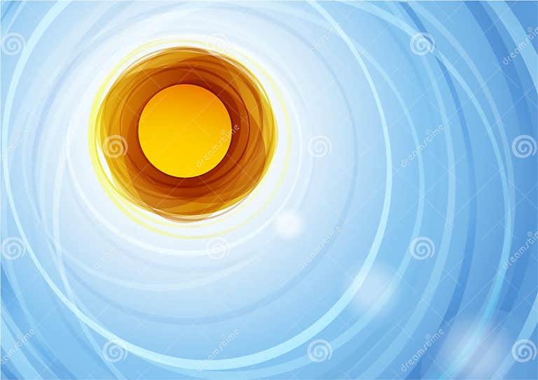 Decorative Texture of a Stylized Sun Stock Vector - Illustration of ...