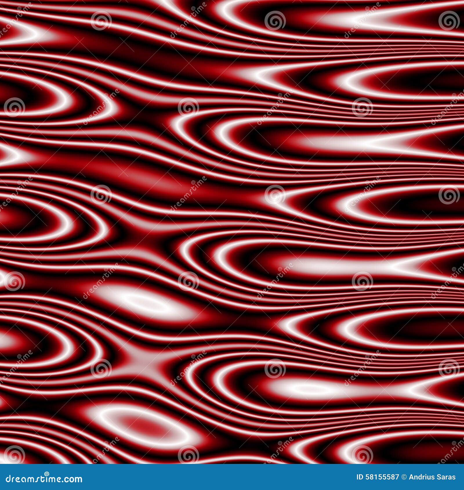 Decorative Tile of Seamless Pattern with Abstract Wavy Shapes Stock ...