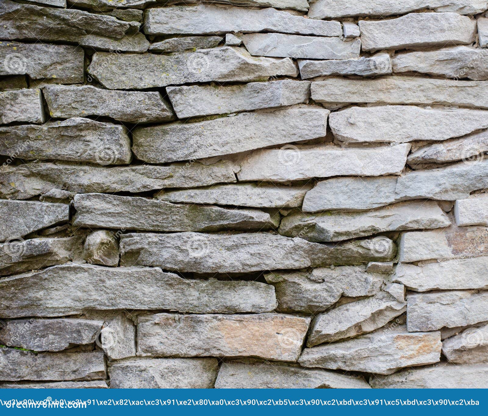 Decorative Tiles. the Structure of the Stone. a Wall of Stones. Stock ...