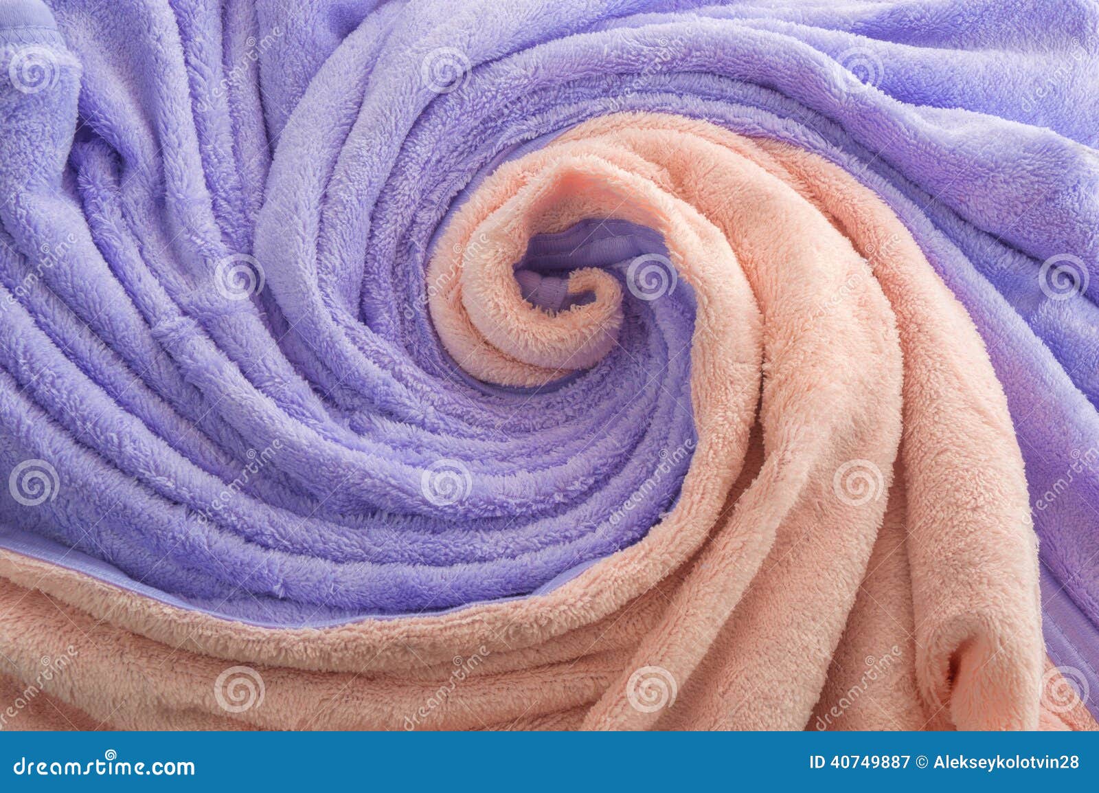 Decorative towel - wave stock image. Image of hotel, luxury - 40749887