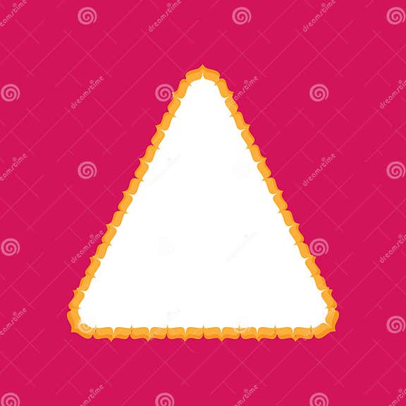 Decorative Triangle Frame Design that You Can Use in Invitations ...