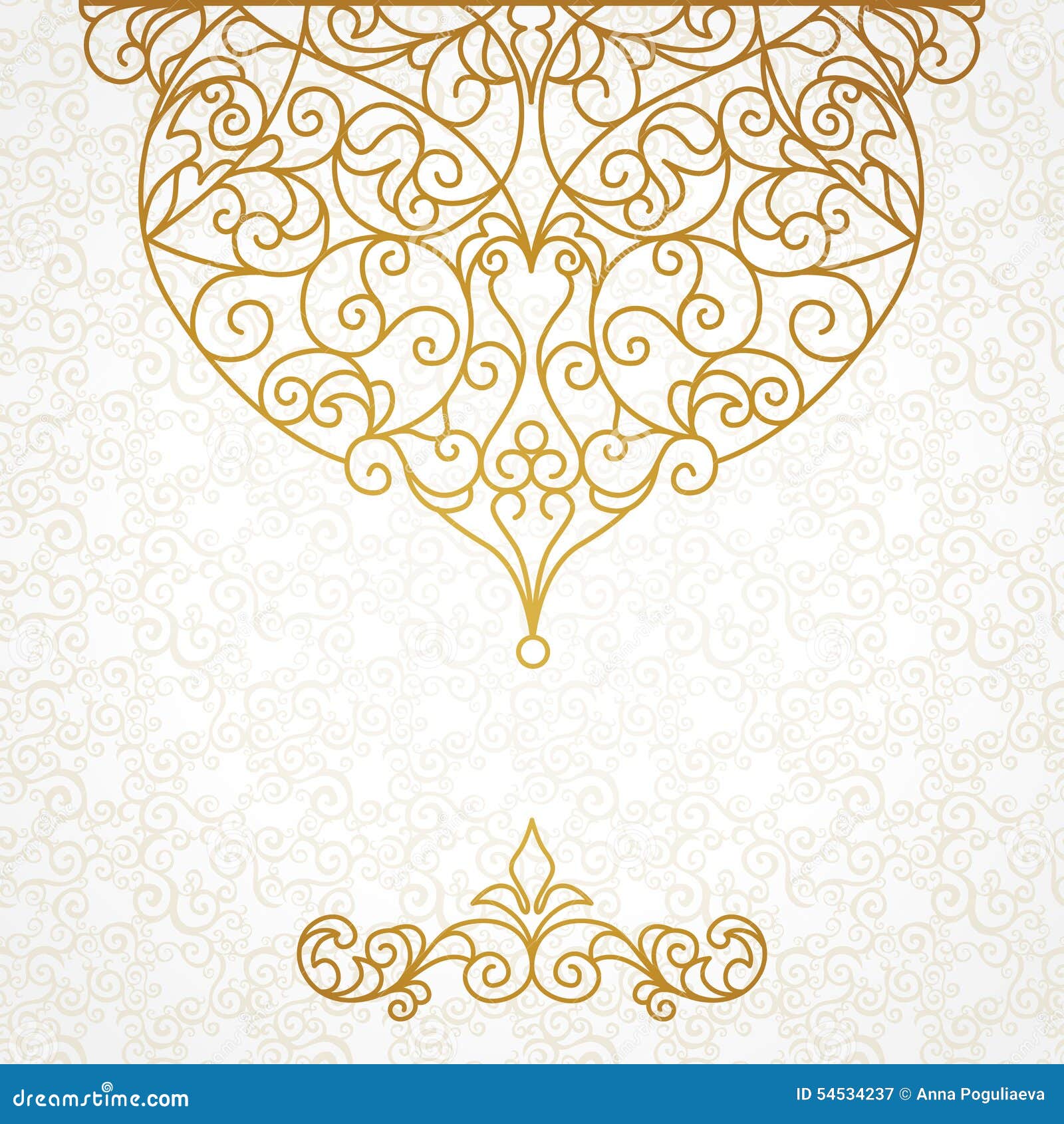 Decorative Vector Pattern for Design Template. Stock Vector ...