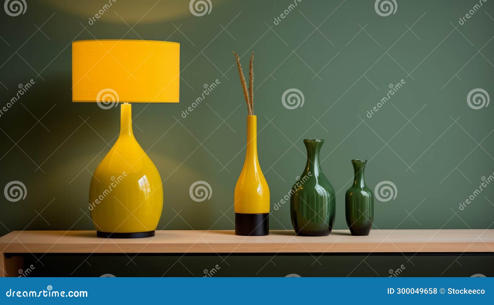 Decorative Vessels: Bold Chromaticity Lamp for Vibrant Color Choices ...