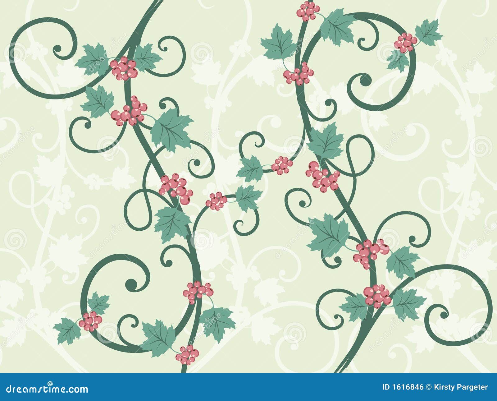 Decorative vines stock vector. Illustration of ornament - 1616846
