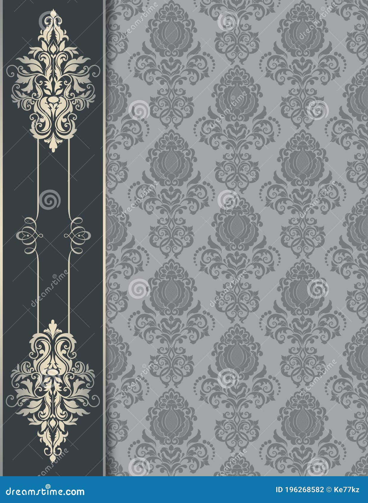 Decorative Vintage Background Stock Illustration - Illustration of ...