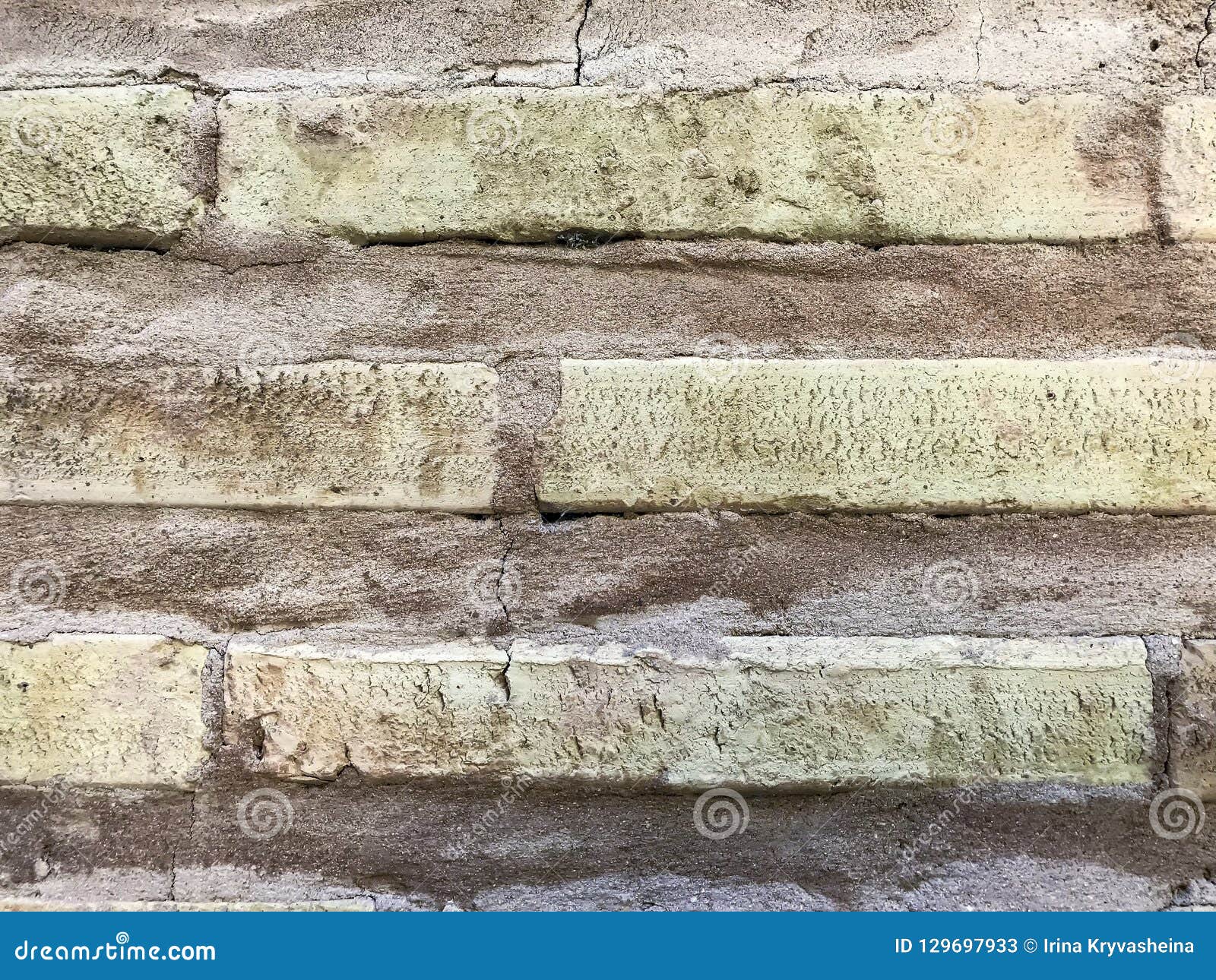 Decorative Wall of Colored Stone Bricks Stock Image - Image of granite ...