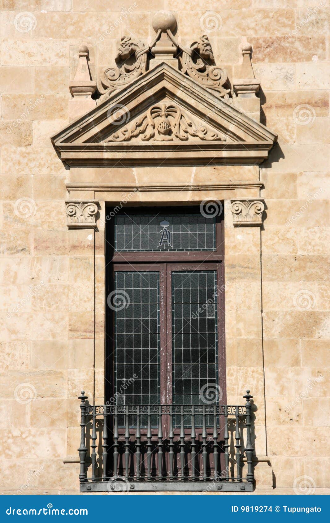 Decorative window stock photo. Image of tourism, landmark - 9819274