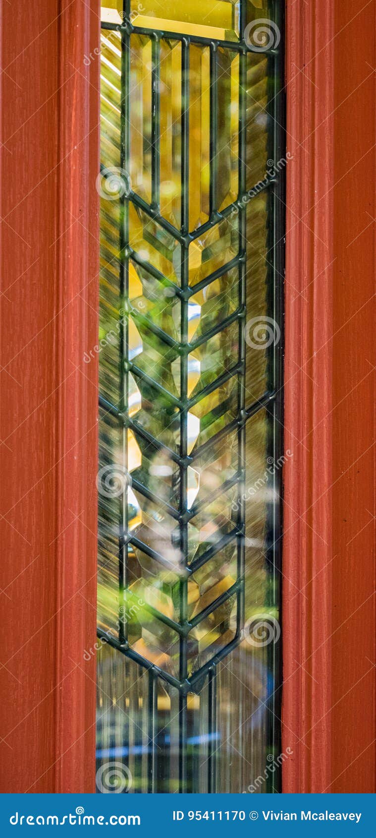 Decorative window stock photo. Image of leaded, decorative - 95411170