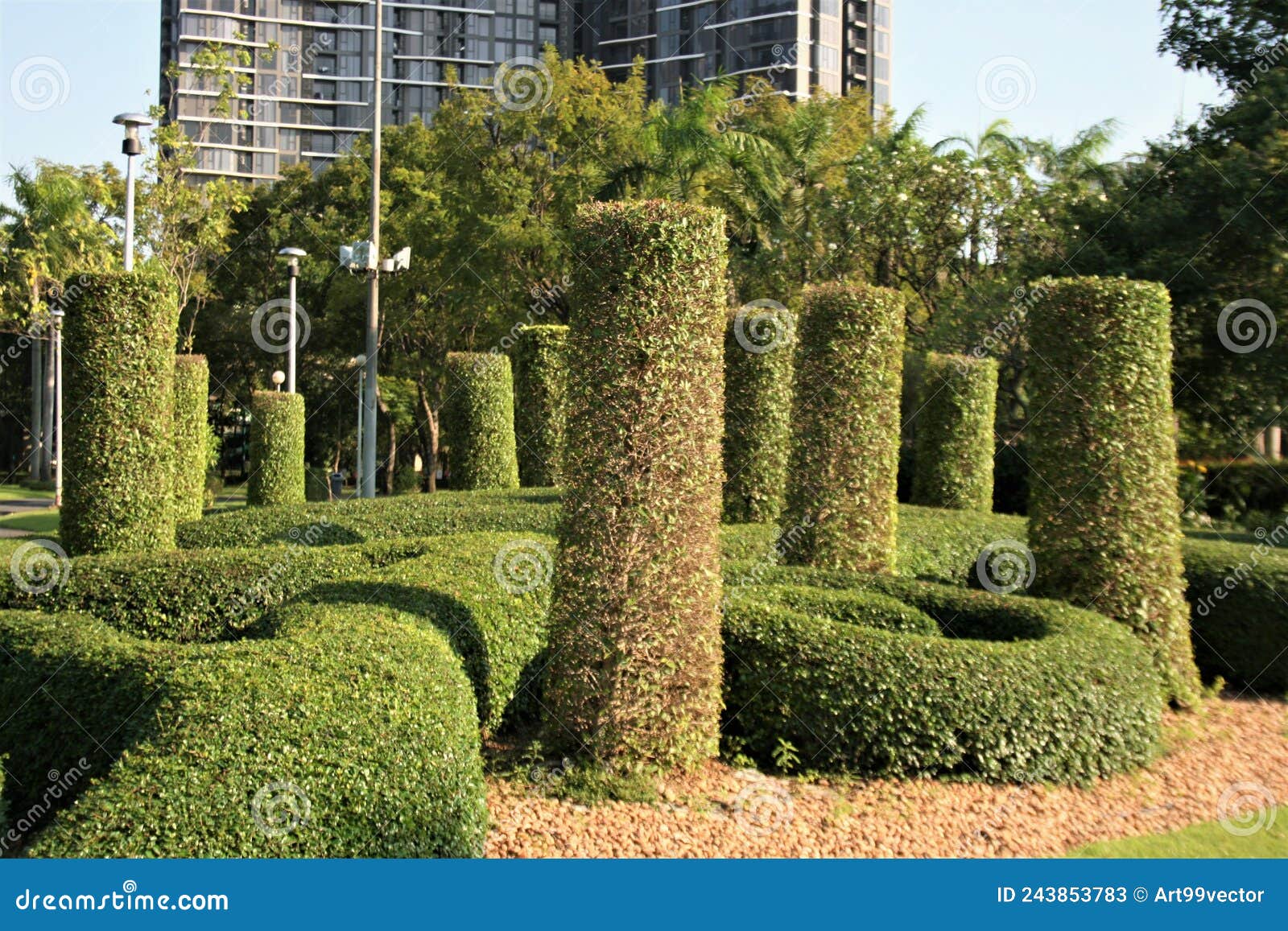 Decorative Wrought Iron Tree in Garden Thailand Stock Image - Image of ...