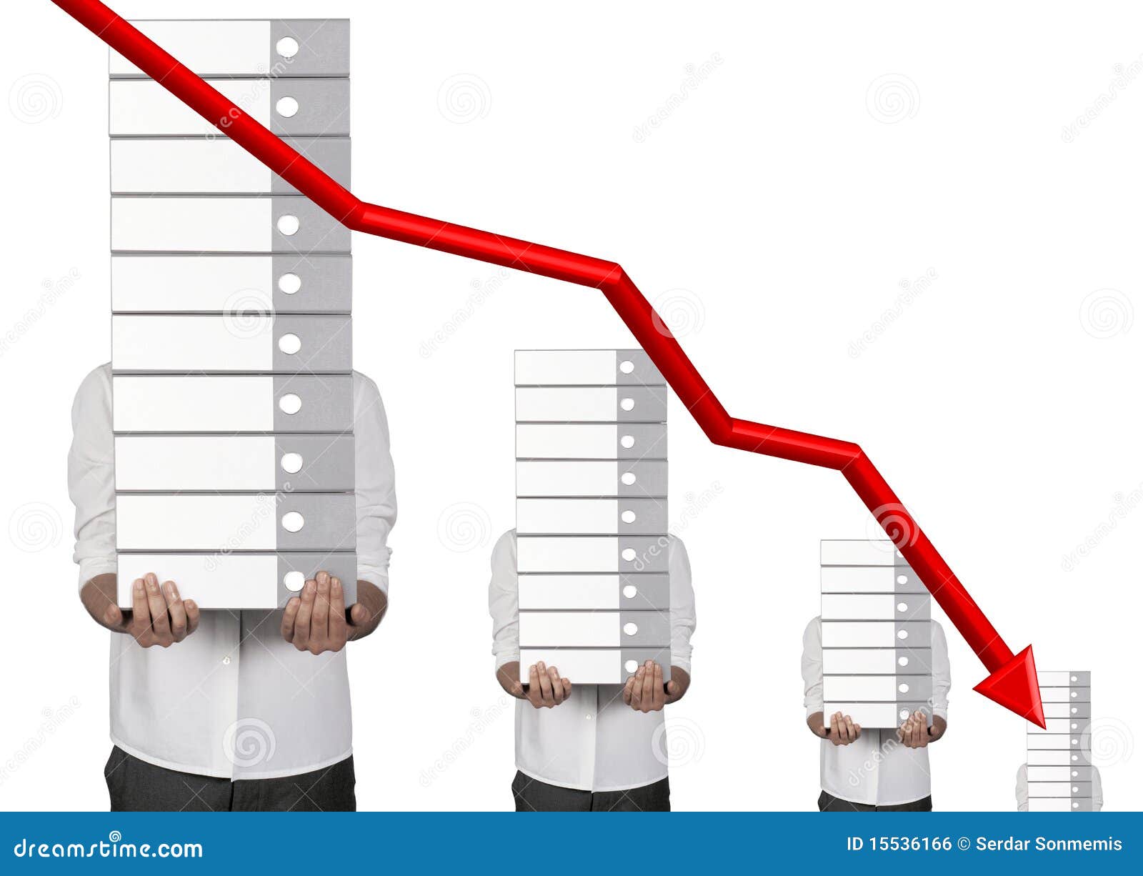 Decrease stock photo. Image of computer, graph, design - 15536166