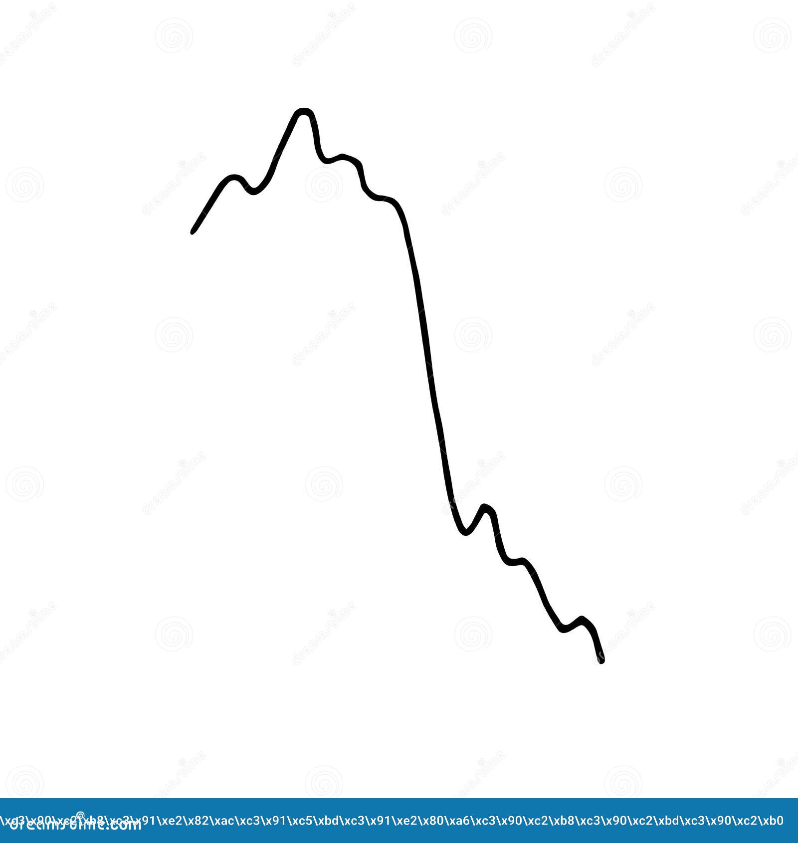 Set Decrease Graphs Stock Illustration | CartoonDealer.com #175518205