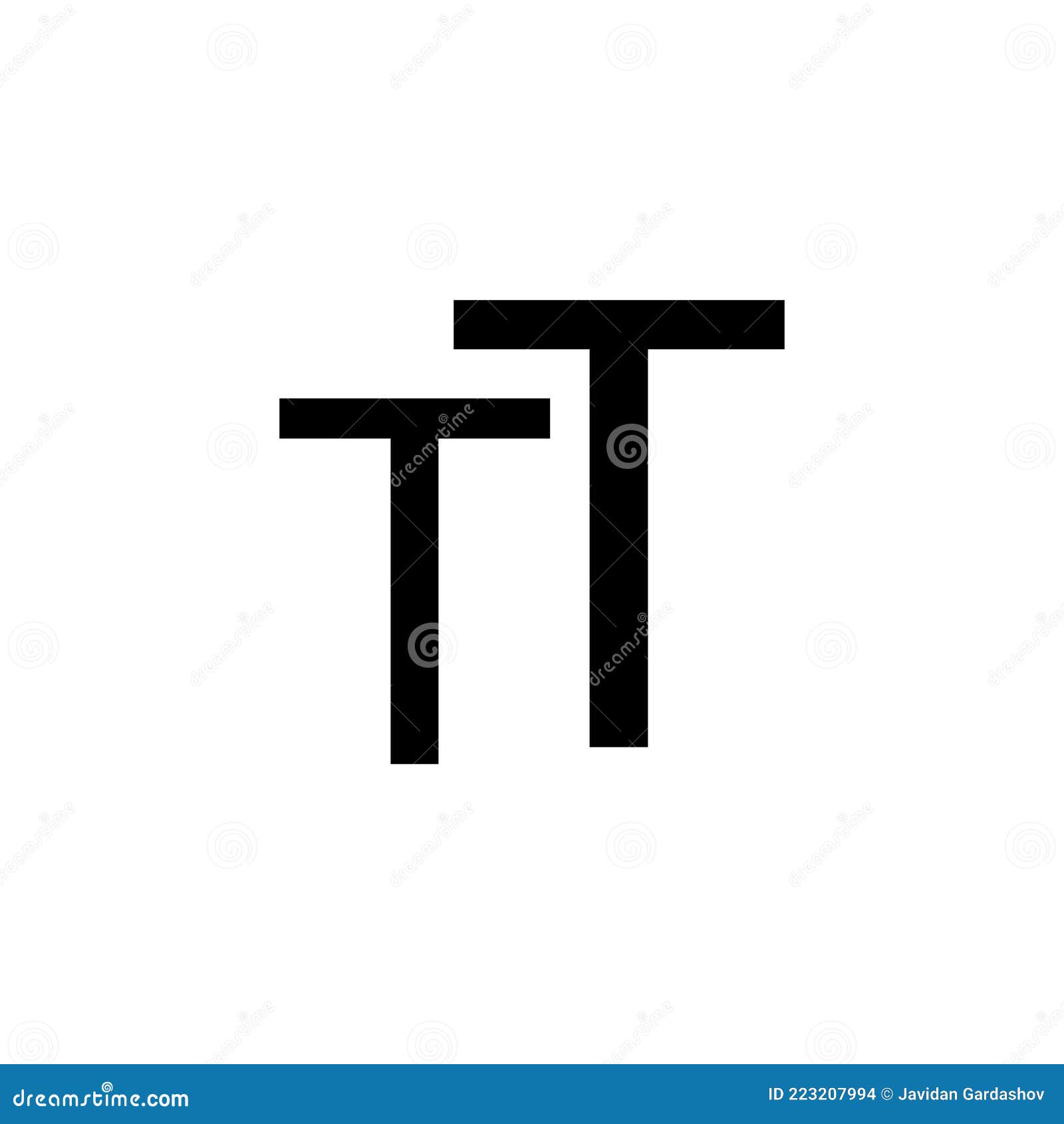 Decrease or Reduce Font Typeface Size Line Art Vector Icon for Apps and ...