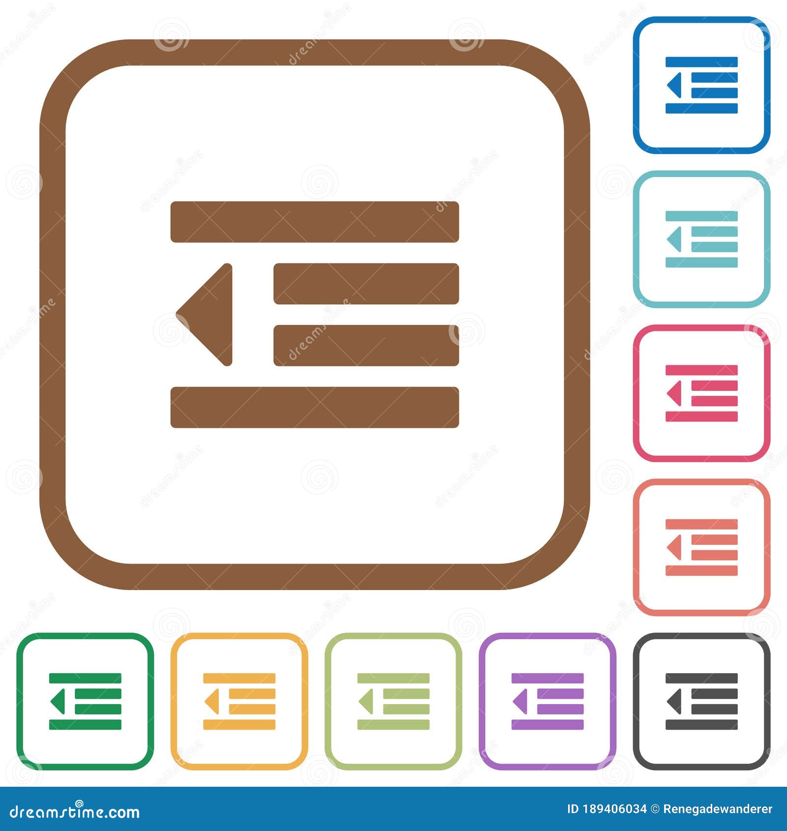 Indentation Simple Stock Illustrations – 153 Indentation Simple Stock ...