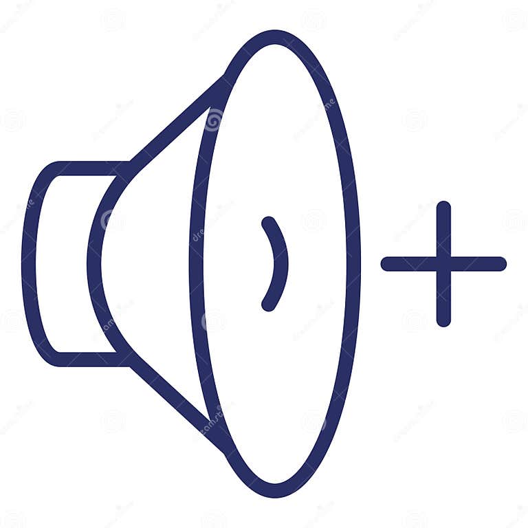 Decrease Volume Isolated Isolated Vector Icon Easily Editable Easily ...