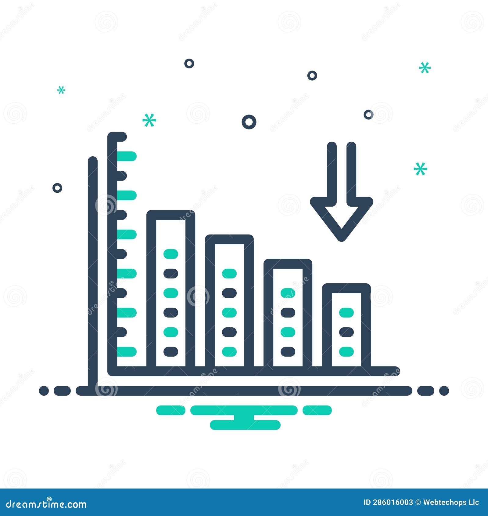 Scarcity Marketing Chalk White Icon On Black Background Vector ...