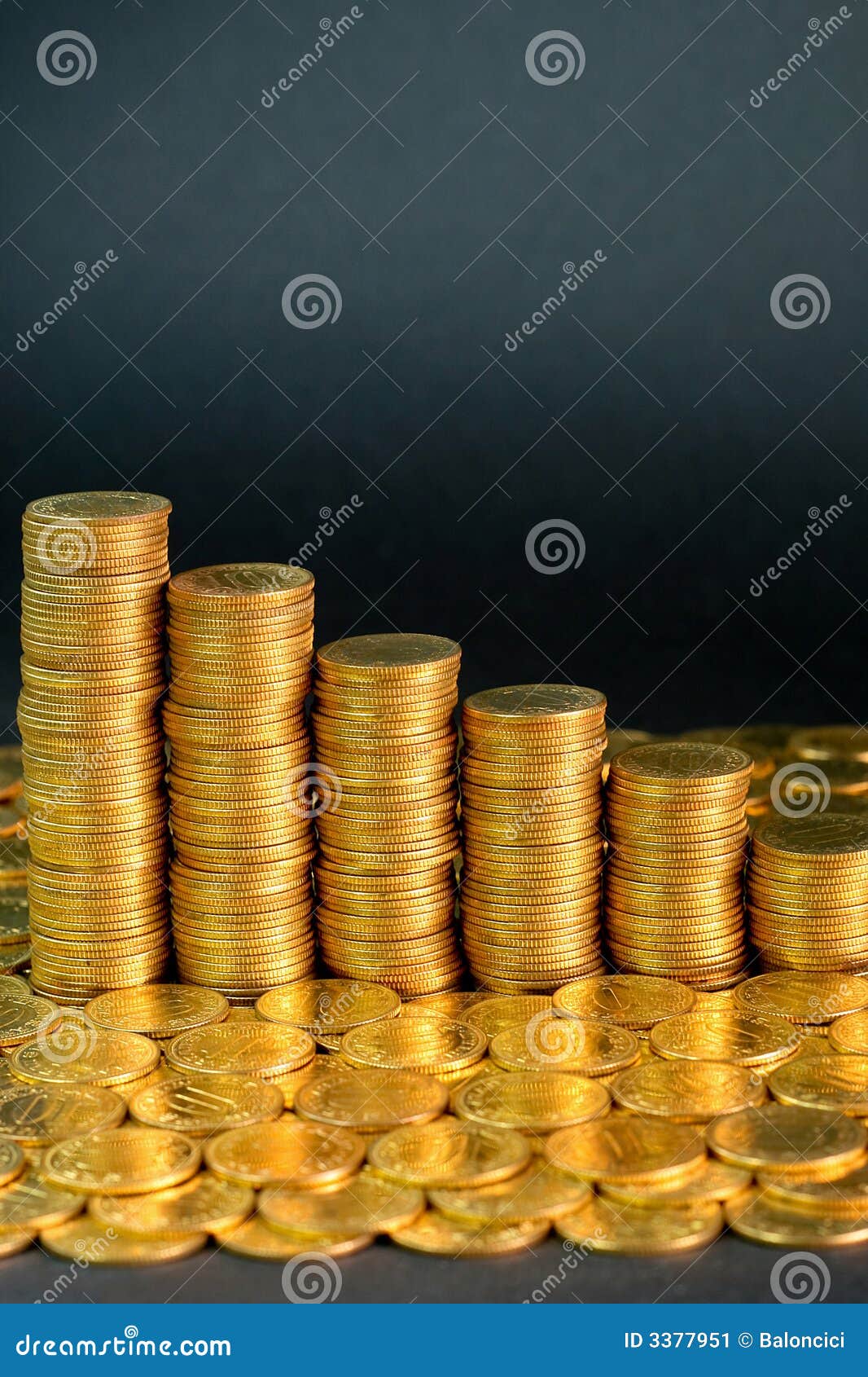 Decreasing chart stock image. Image of bunch, business - 3377951