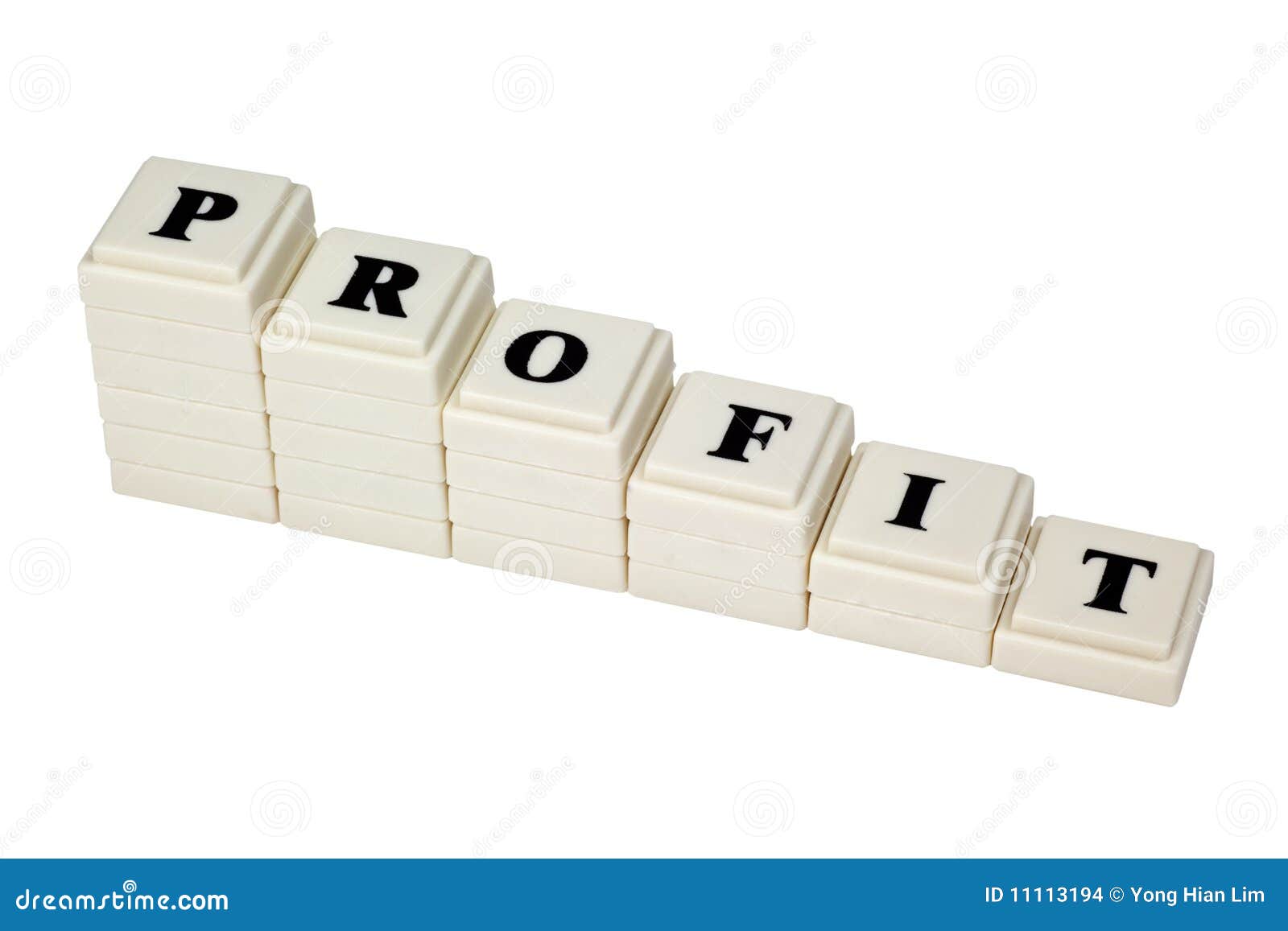 Decreasing Profit stock photo. Image of decrease, isolated - 11113194