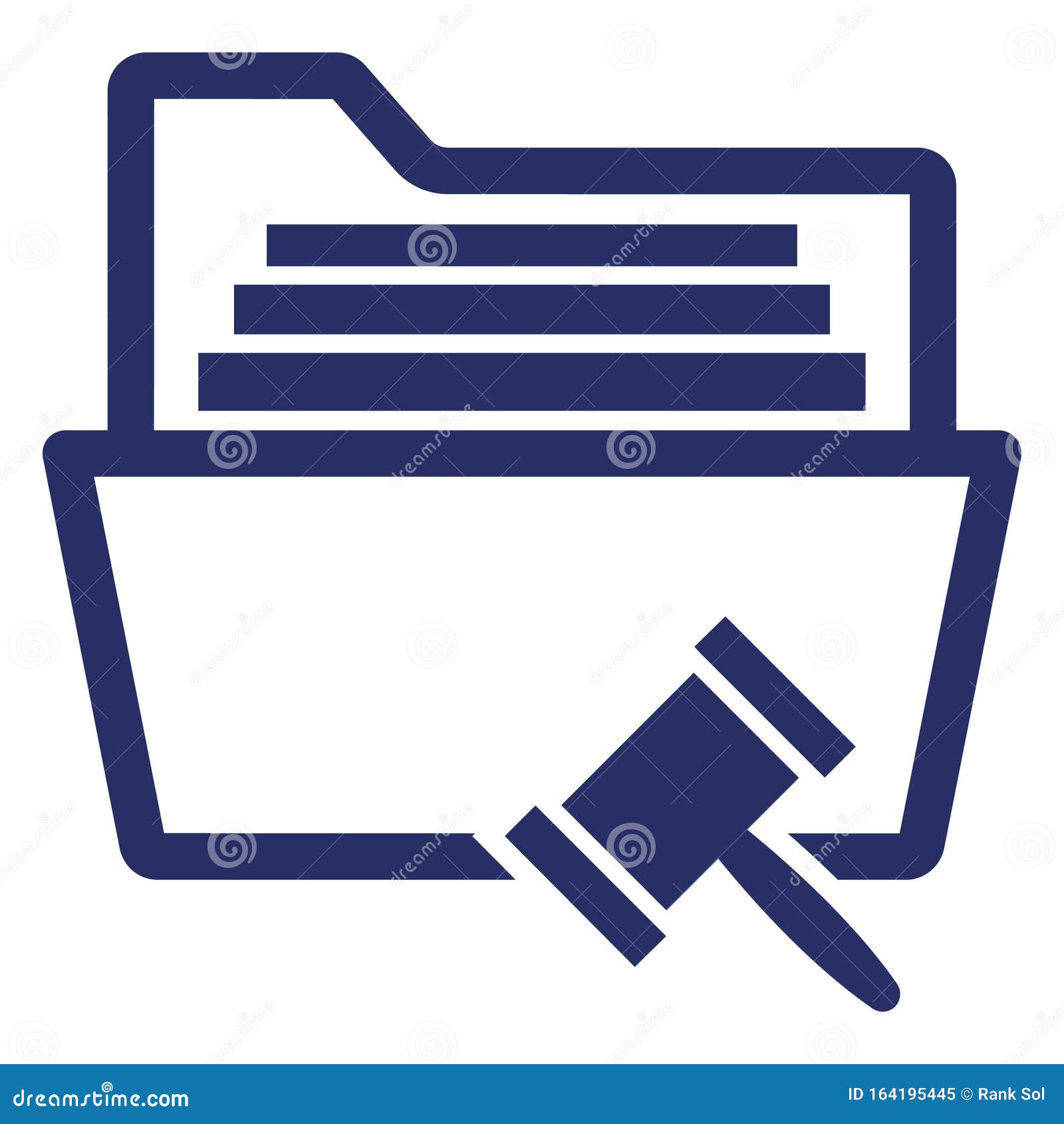 Decree Isolated Vector Icon Which Can Easily Modify or Edit Stock ...