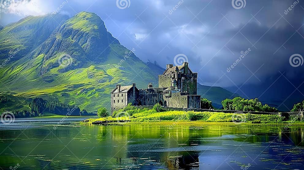Decrepit Scottish Castle in Stunning Landscape Captured in Hyper ...