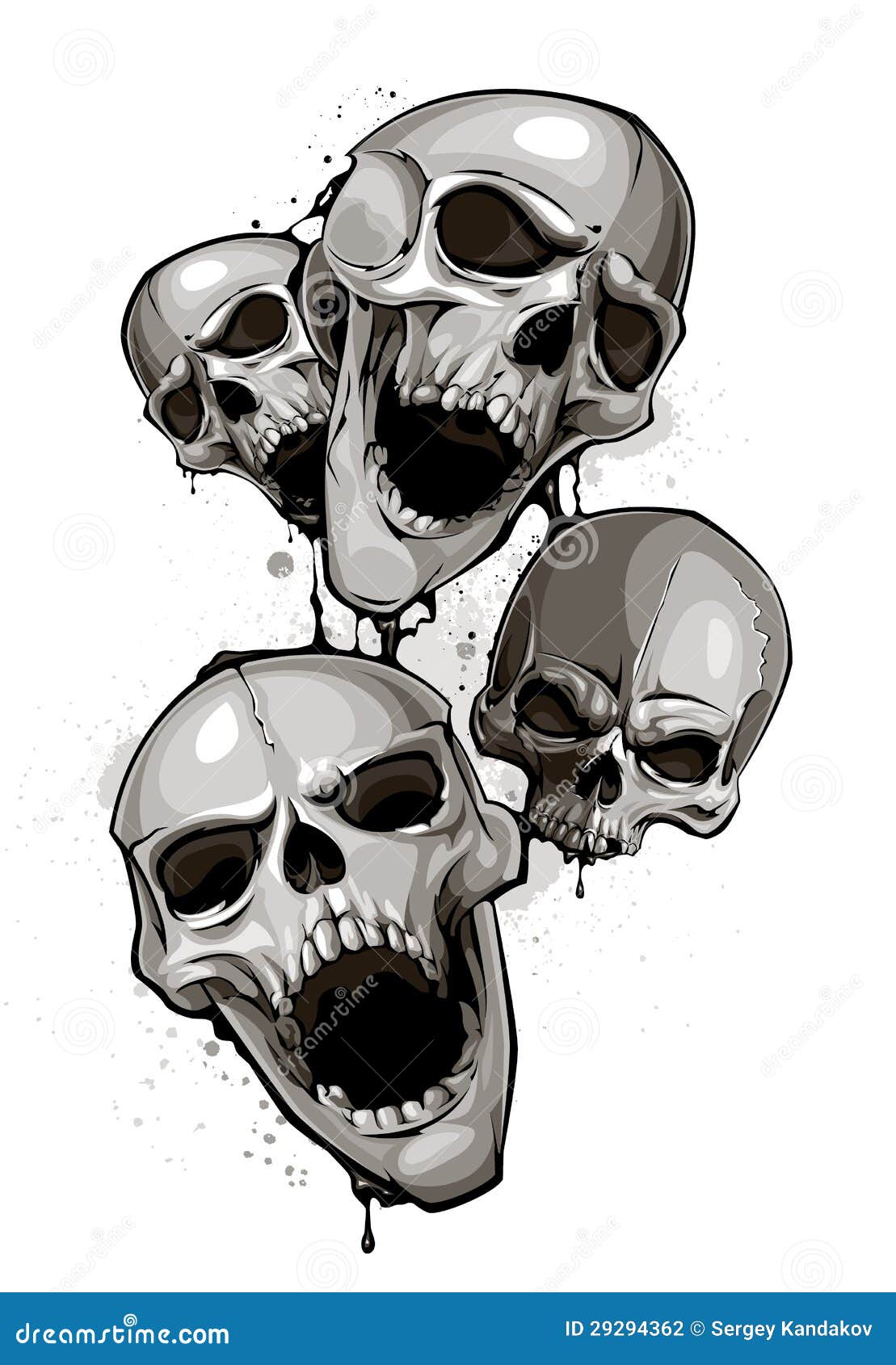 3D Illustration Of A Decrepit Old Wooden Barn Viewed Through Open Doors ...