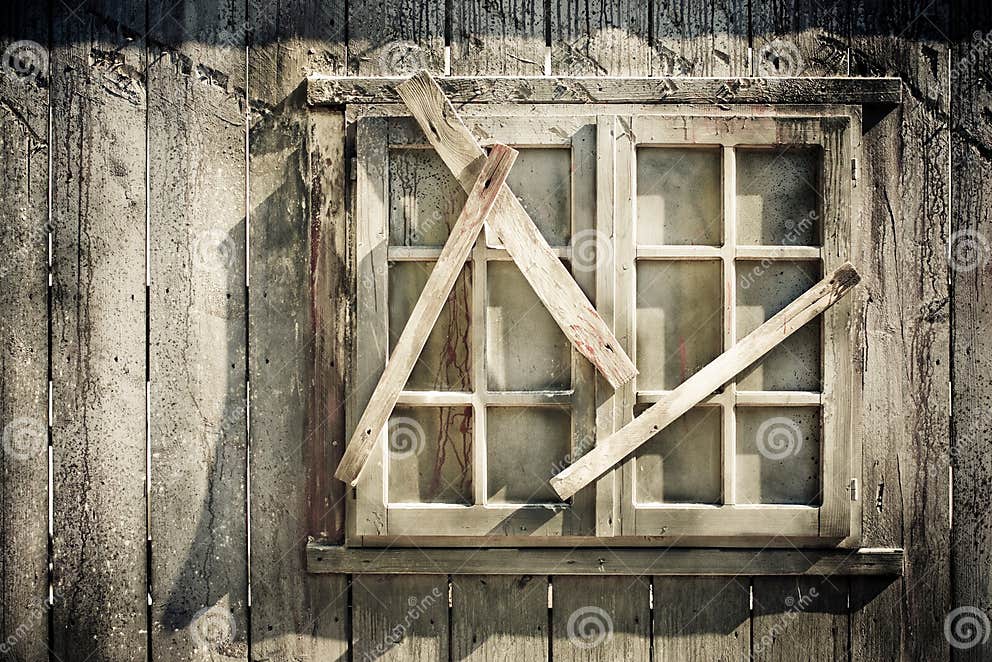 Decrepit window stock image. Image of highlands, farm - 21098113